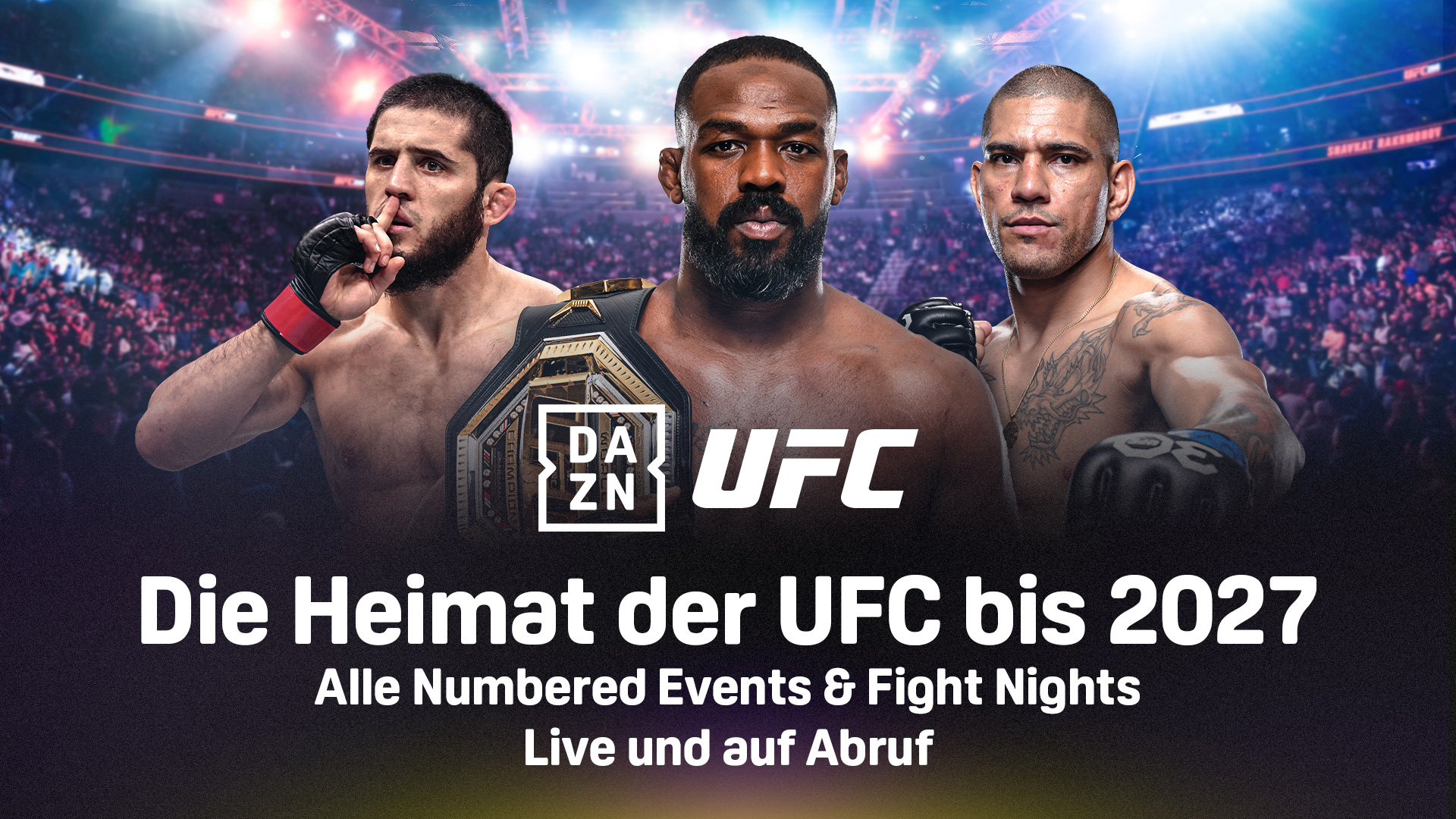 UFC verlängert! DAZN bleibt die Heimat der UFC bis 2027 | DAZN News DE