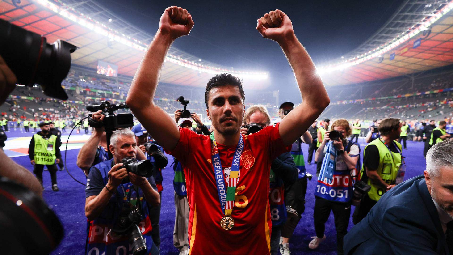 'A very special day' - Emotional Rodri reacts to 2024 Ballon d'Or win ...