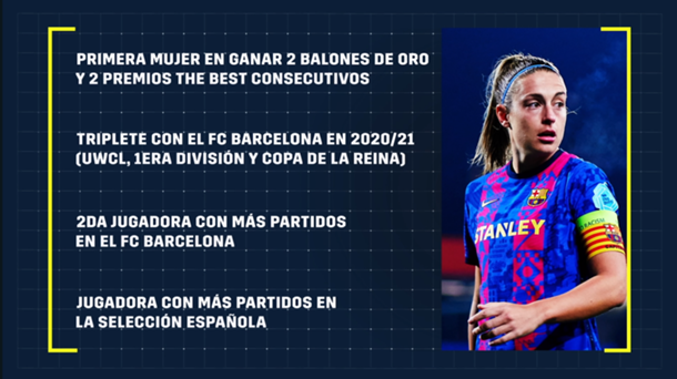 Alexia Putellas y la afirmación que explica la trascendencia de su figura: "Ha cambiado la vida ...