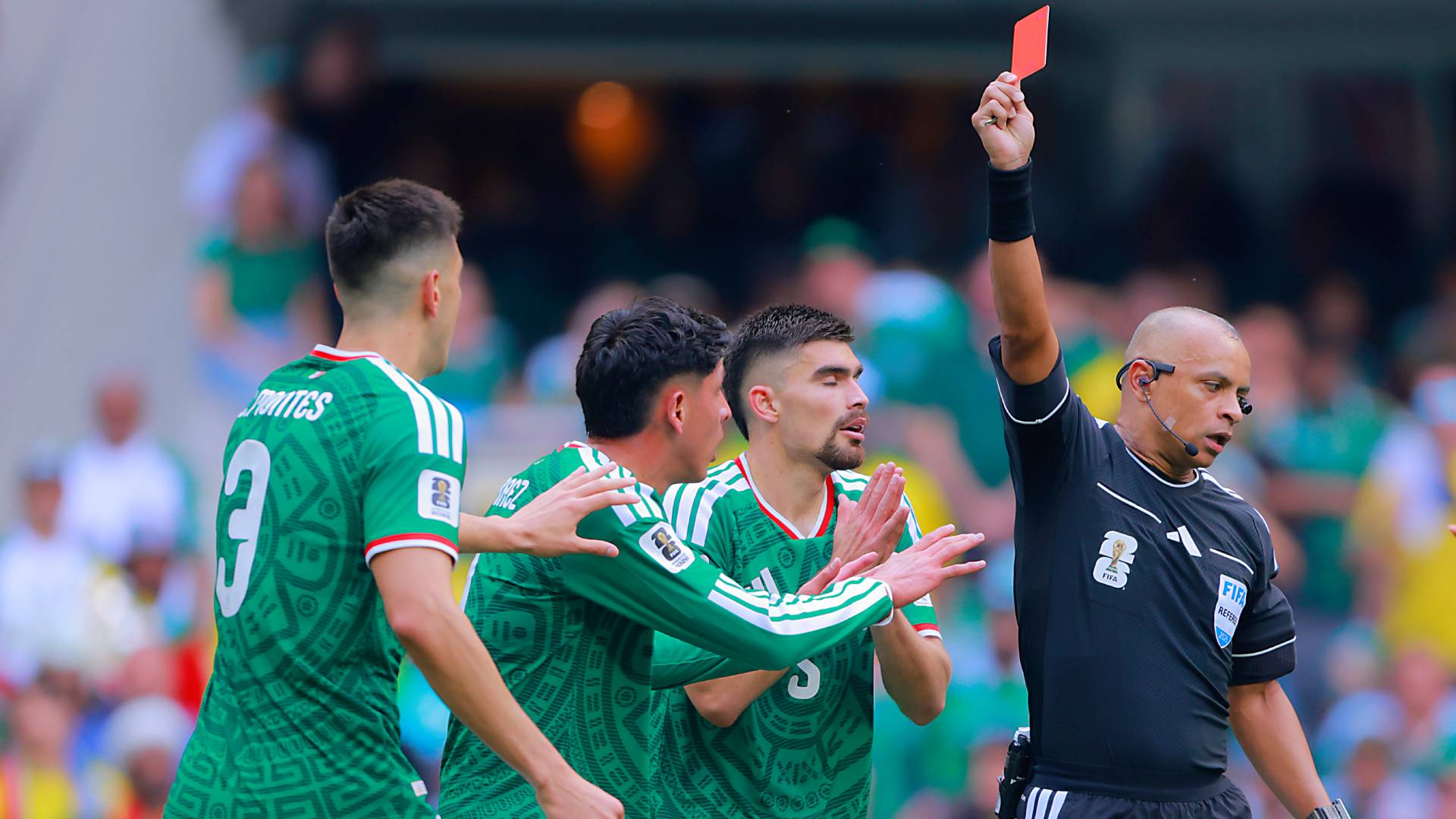 Do three red cards in World Cup opening match set dangerous precedent ...