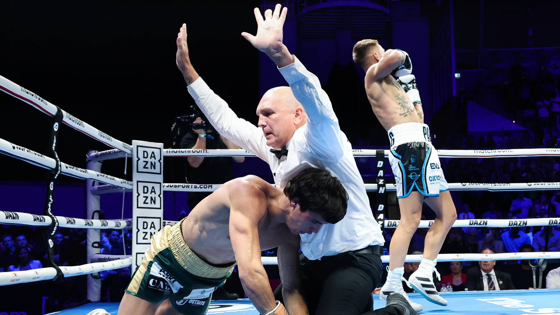 Liam Paro lands spectacular first-round KO on Brock Jarvis in Brisbane ...