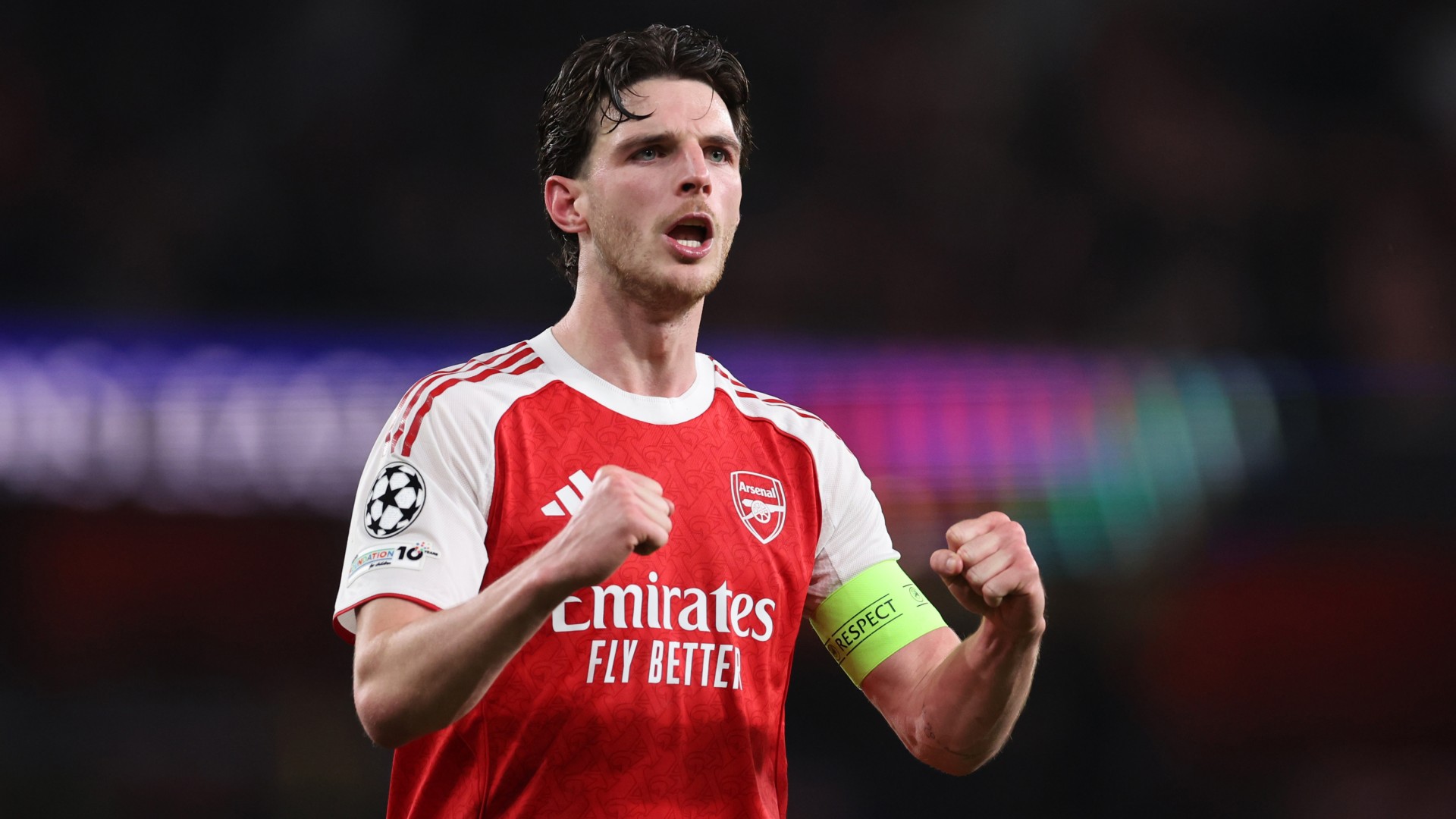 Rice preaches 'positivity' as Arsenal advance to Champions League semi ...