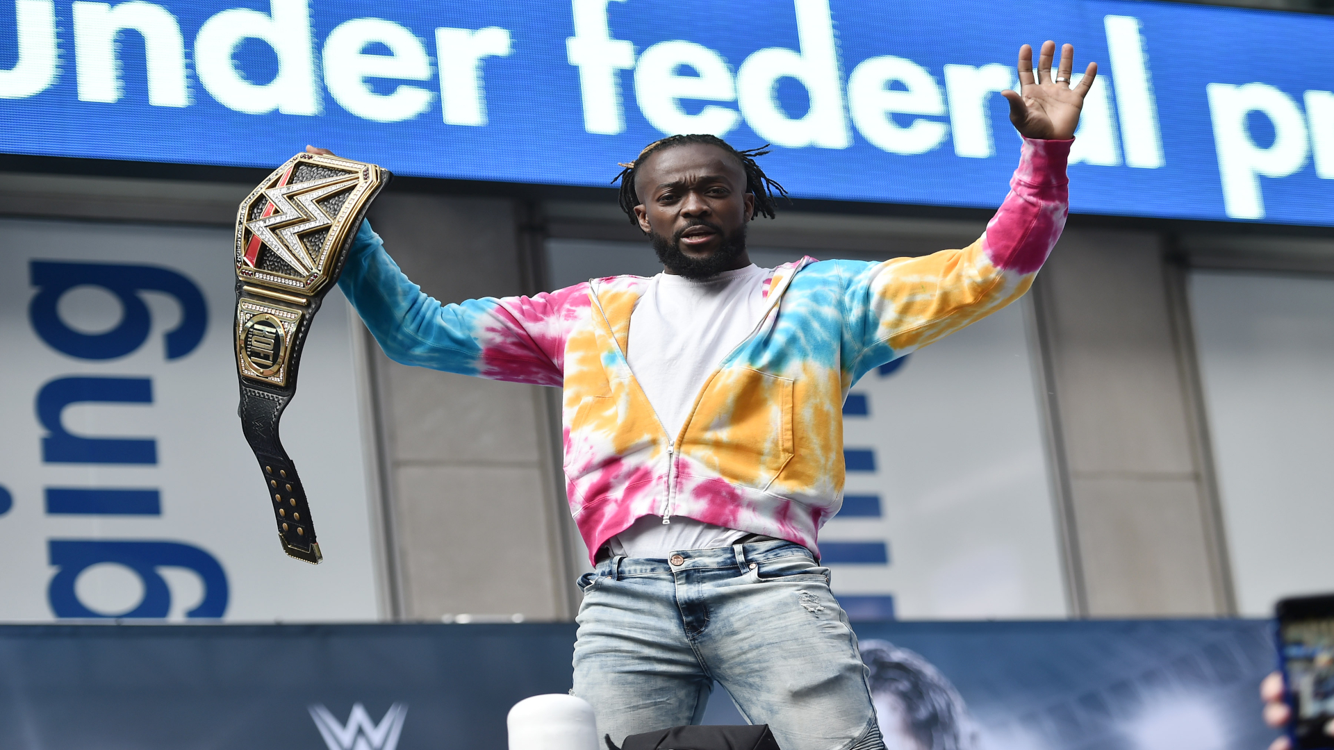Kofi Kingston on two African-American men possibly competing for the ...