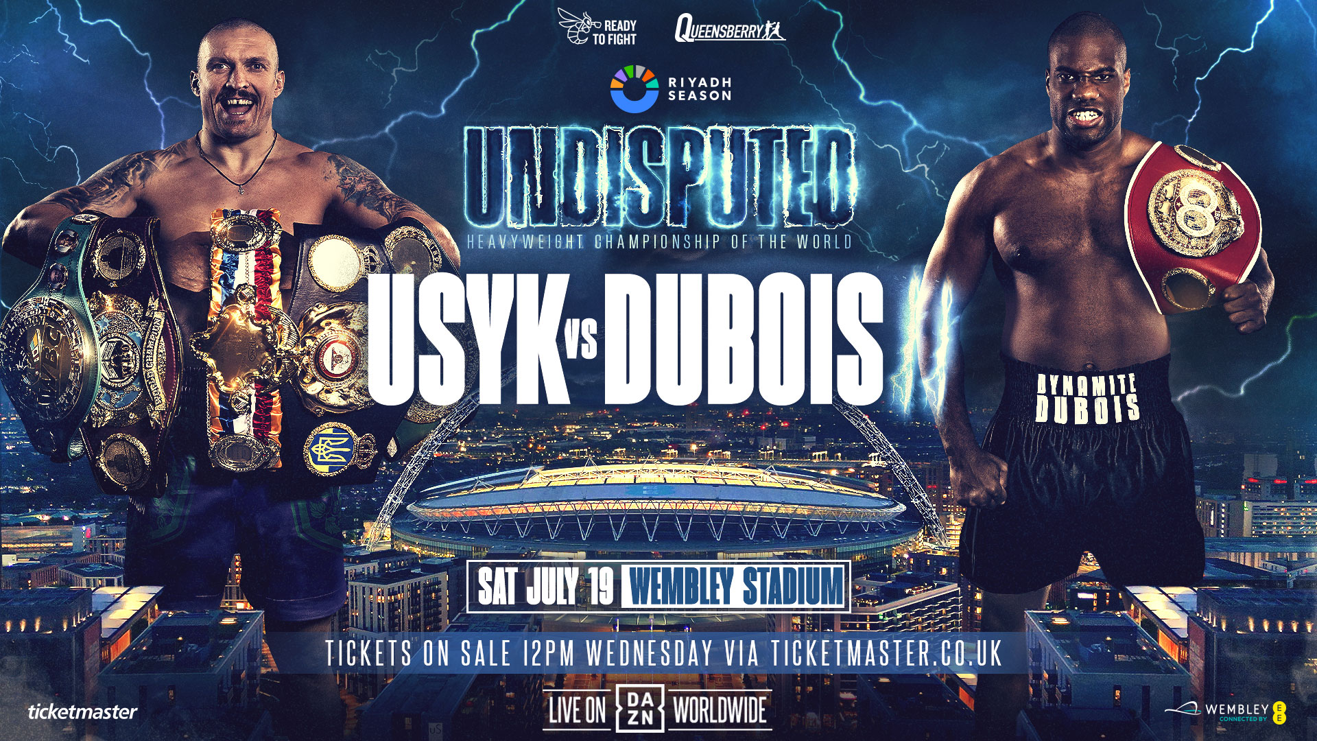 Oleksandr Usyk to face Daniel Dubois in undisputed heavyweight title ...