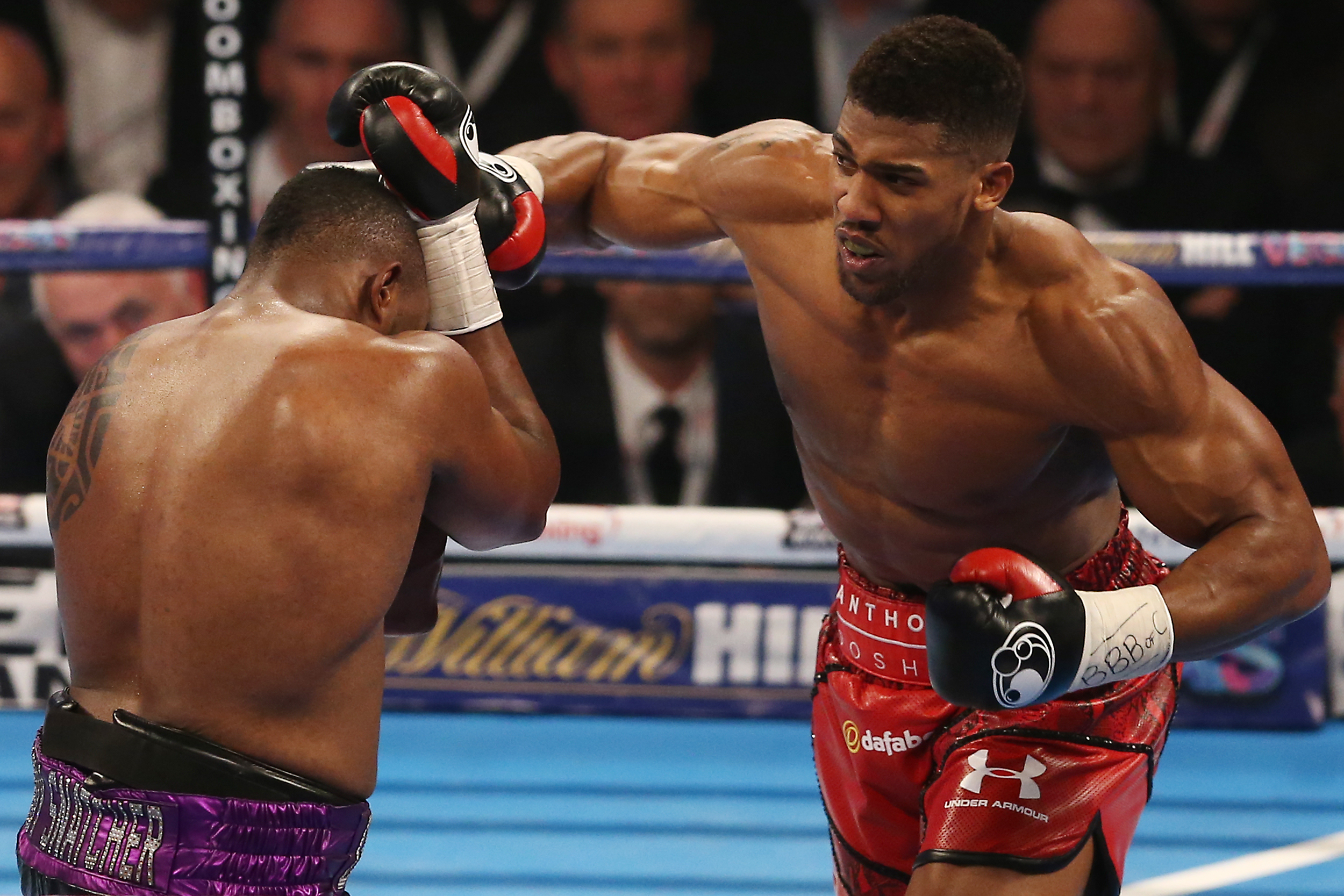 Anthony Joshua vs Dillian Whyte revisited: When unbeaten British ...