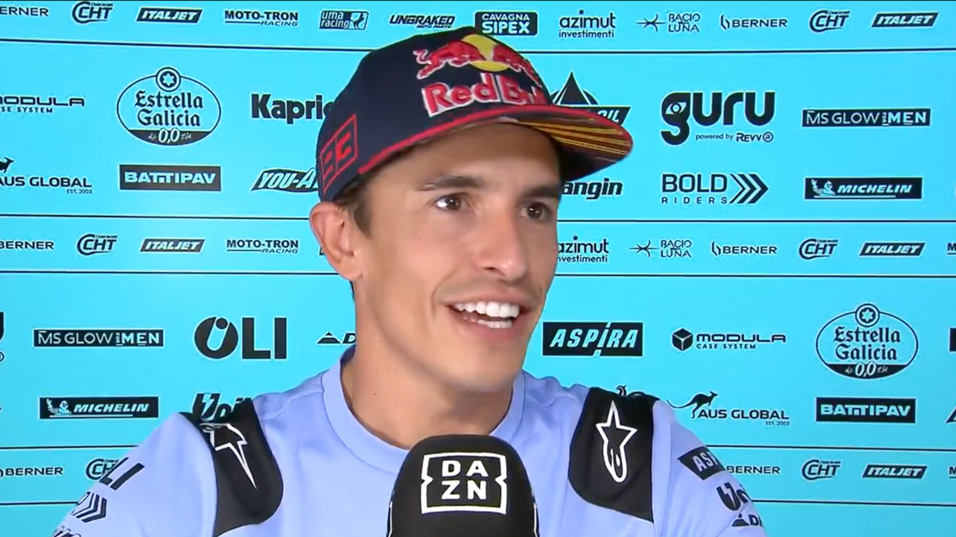 La sonrisa de Marc Márquez que lo dice todo tras brillar el viernes en ...