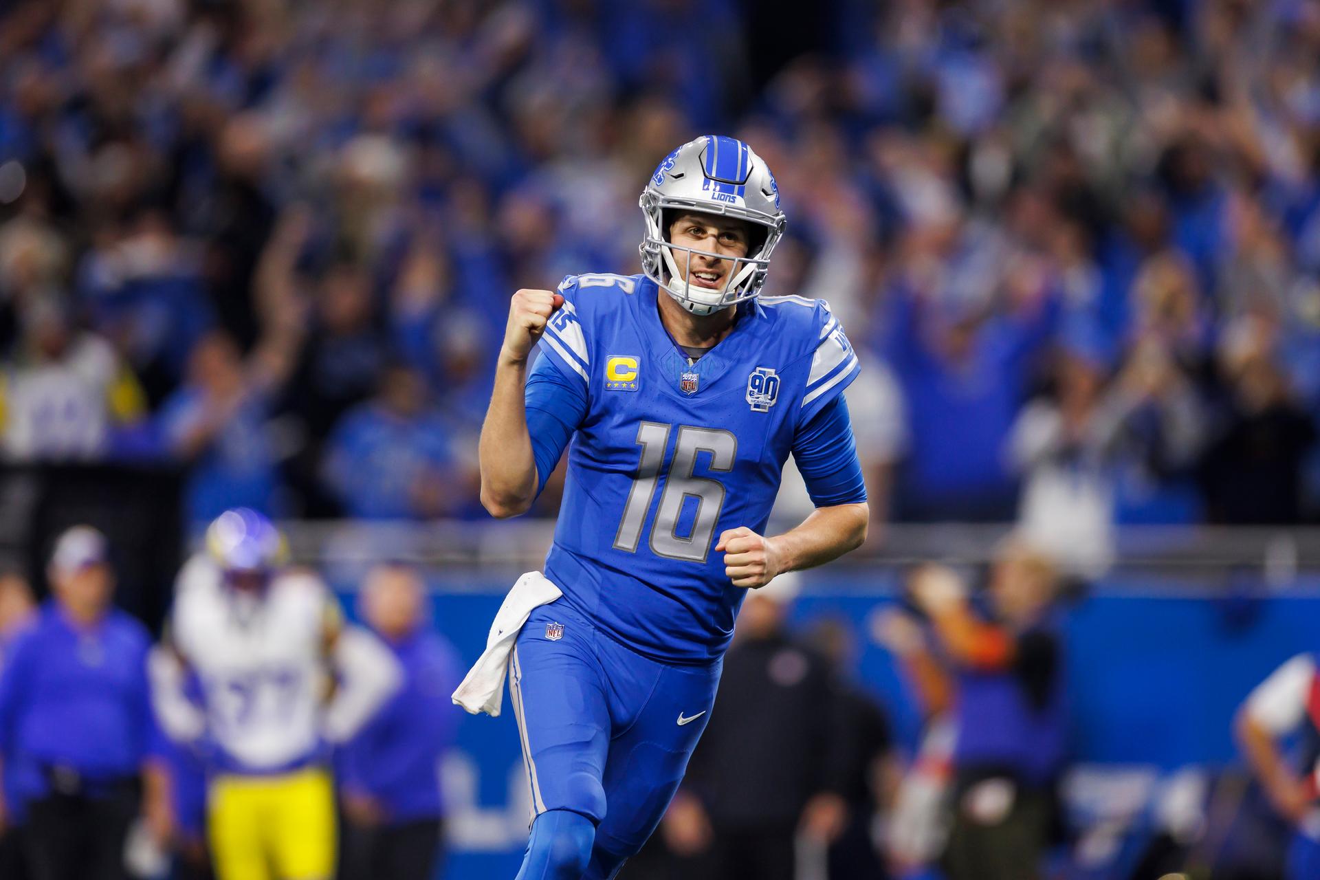 Sieg trotz fünf Interceptions: Historischer Moment für Jared Goff ...