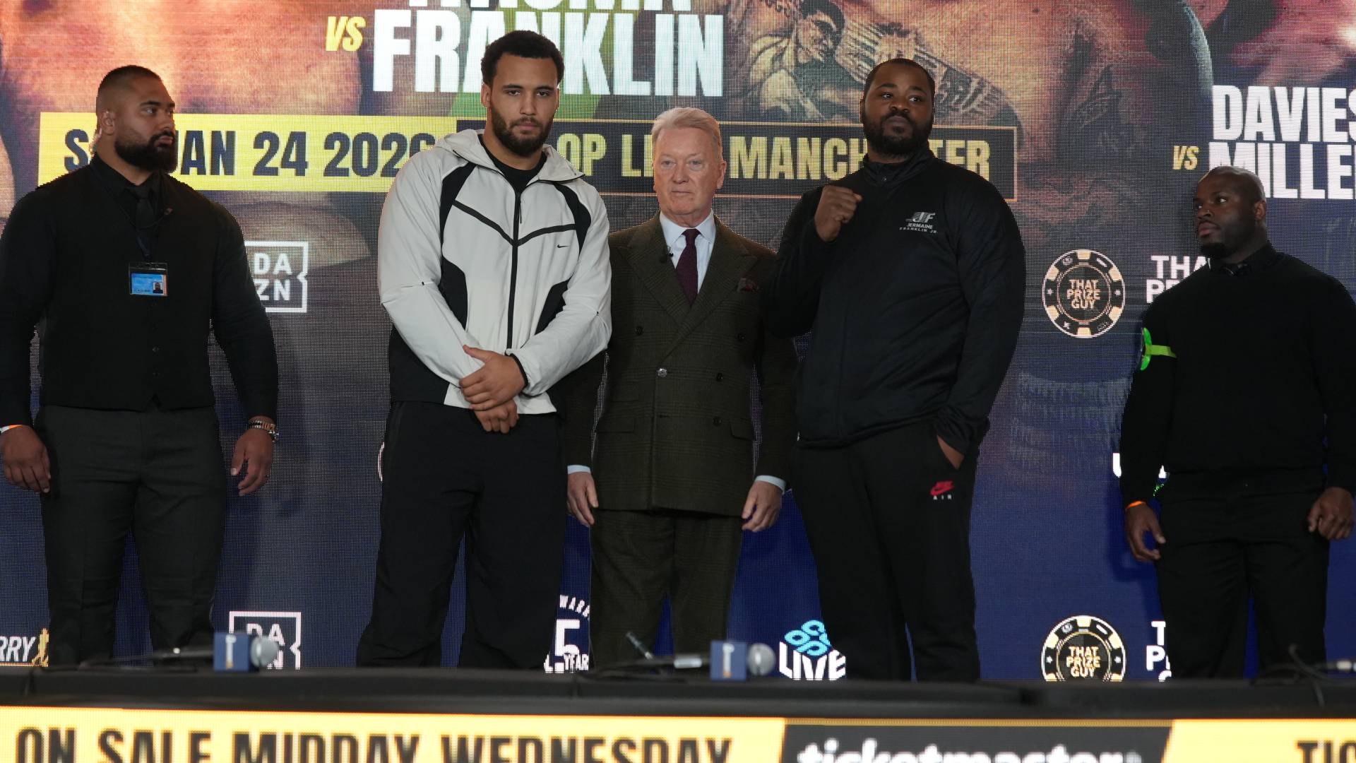 Moses Itauma vs. Jermaine Franklin: How to watch, date, ringwalks ...