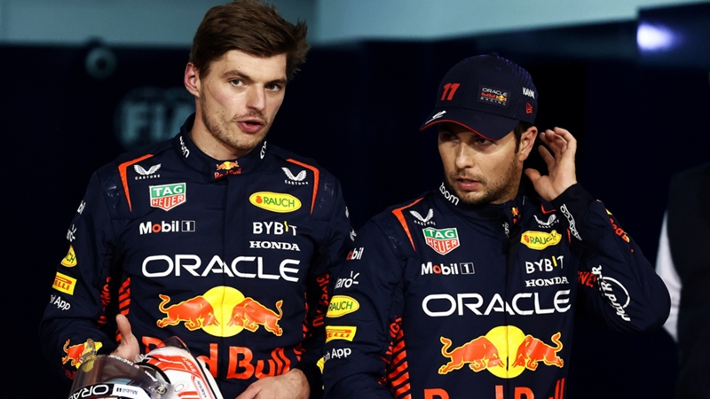 Roldán Rodríguez después de la victoria de Pérez en el GP de Azerbaiyán ...