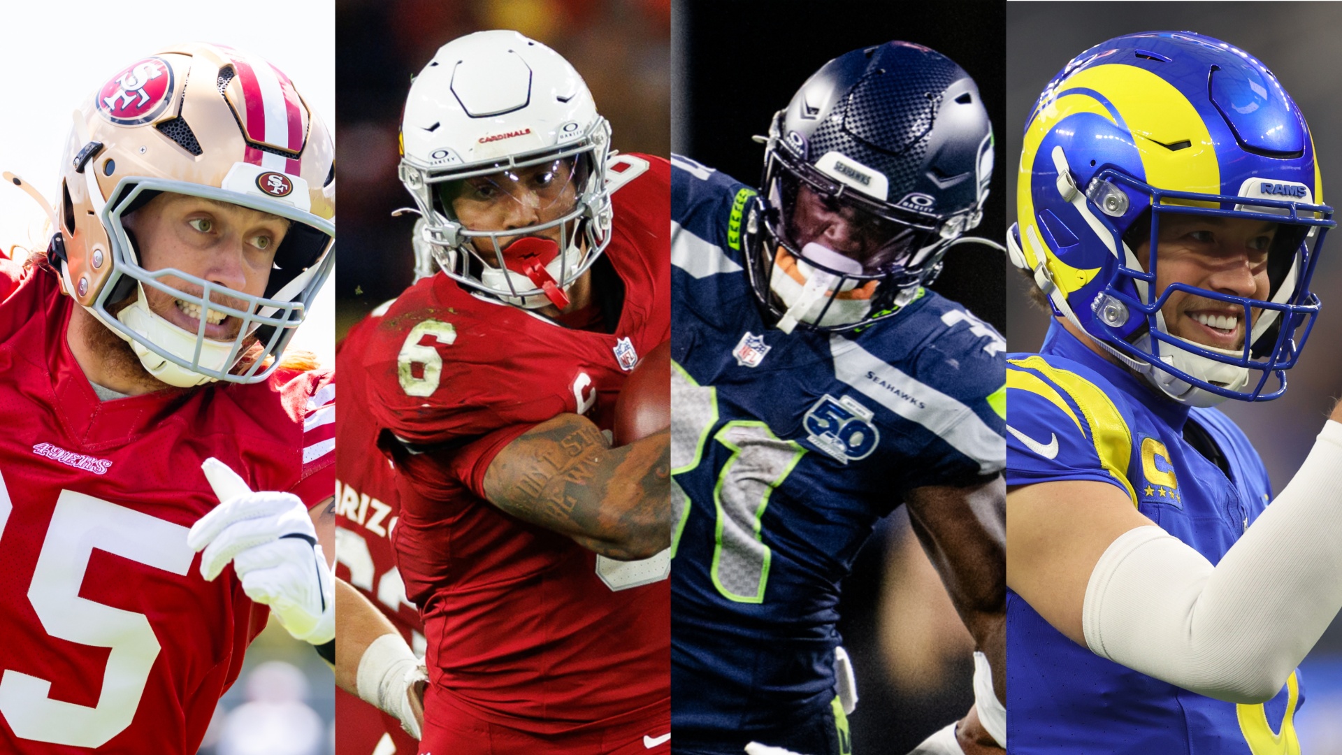 NFC West 2025 Preview: Rams, Seahawks, Cardinals, 49ers | DAZN News US
