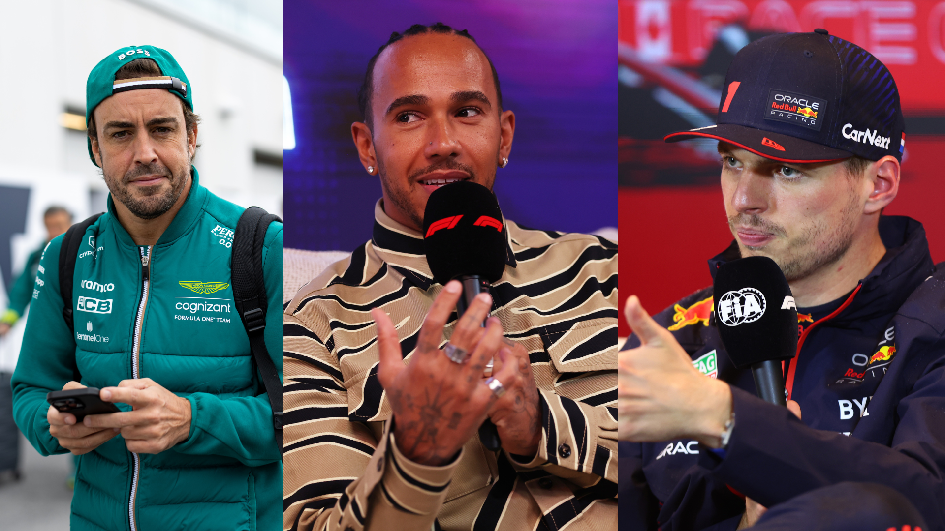 Lewis Hamilton se compara con Max Verstappen y Fernando Alonso ...