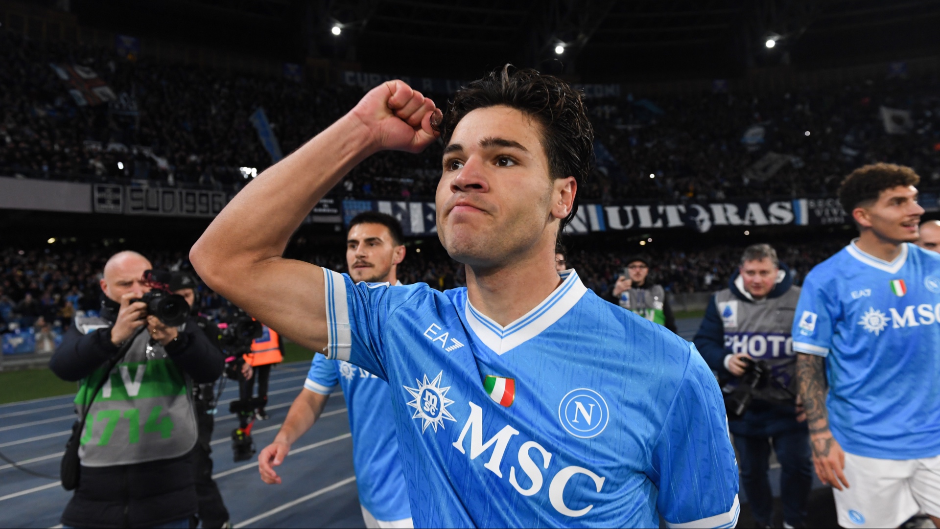 I'm the new Napoli star looking to fire them back into the Serie A ...