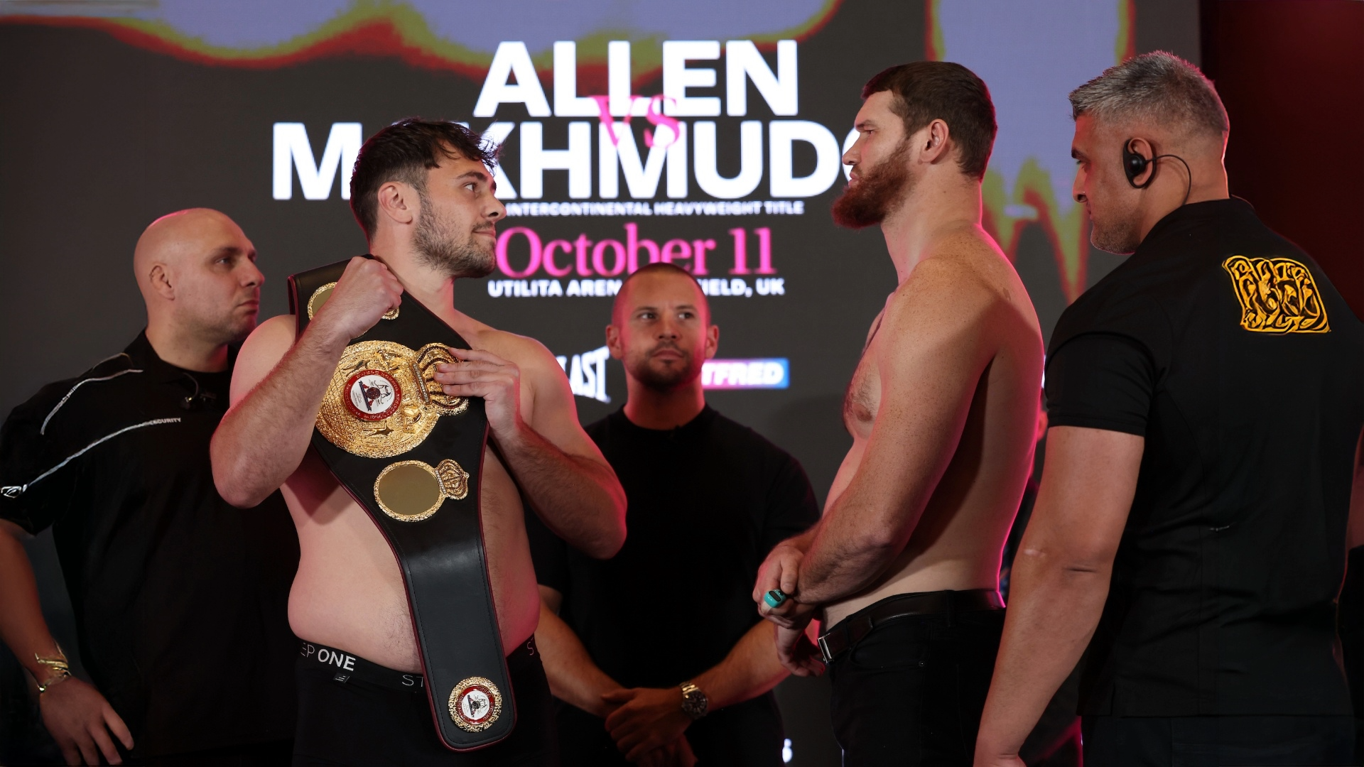 Dave Allen sends classy message to rival after heavyweight defeat ...