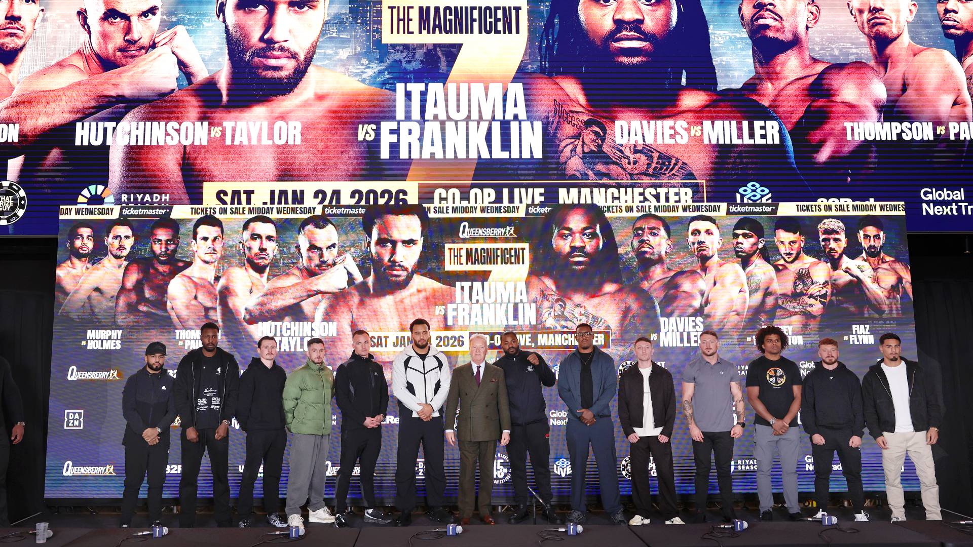 Four talking points from Itauma vs. Franklin press conference | DAZN ...