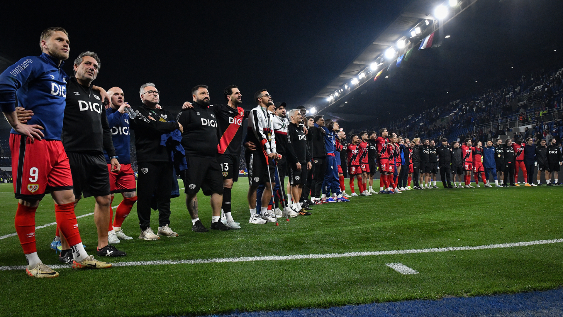 Crystal Palace vs Rayo Vallecano de la final de Conference League ...