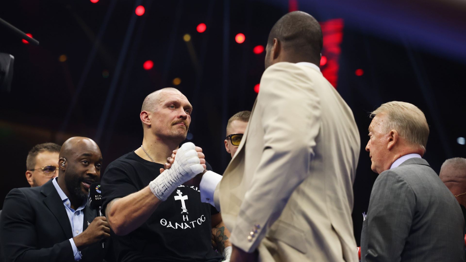 WATCH: Oleksandr Usyk reveals 'love' for British foes before Daniel ...