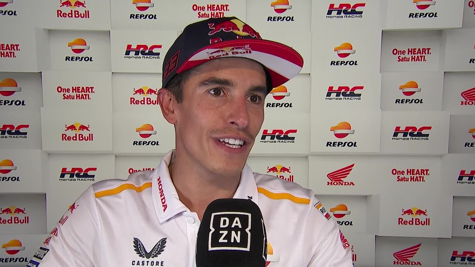 Marc Márquez explica "la carambola" que le benefició en la carrera al ...