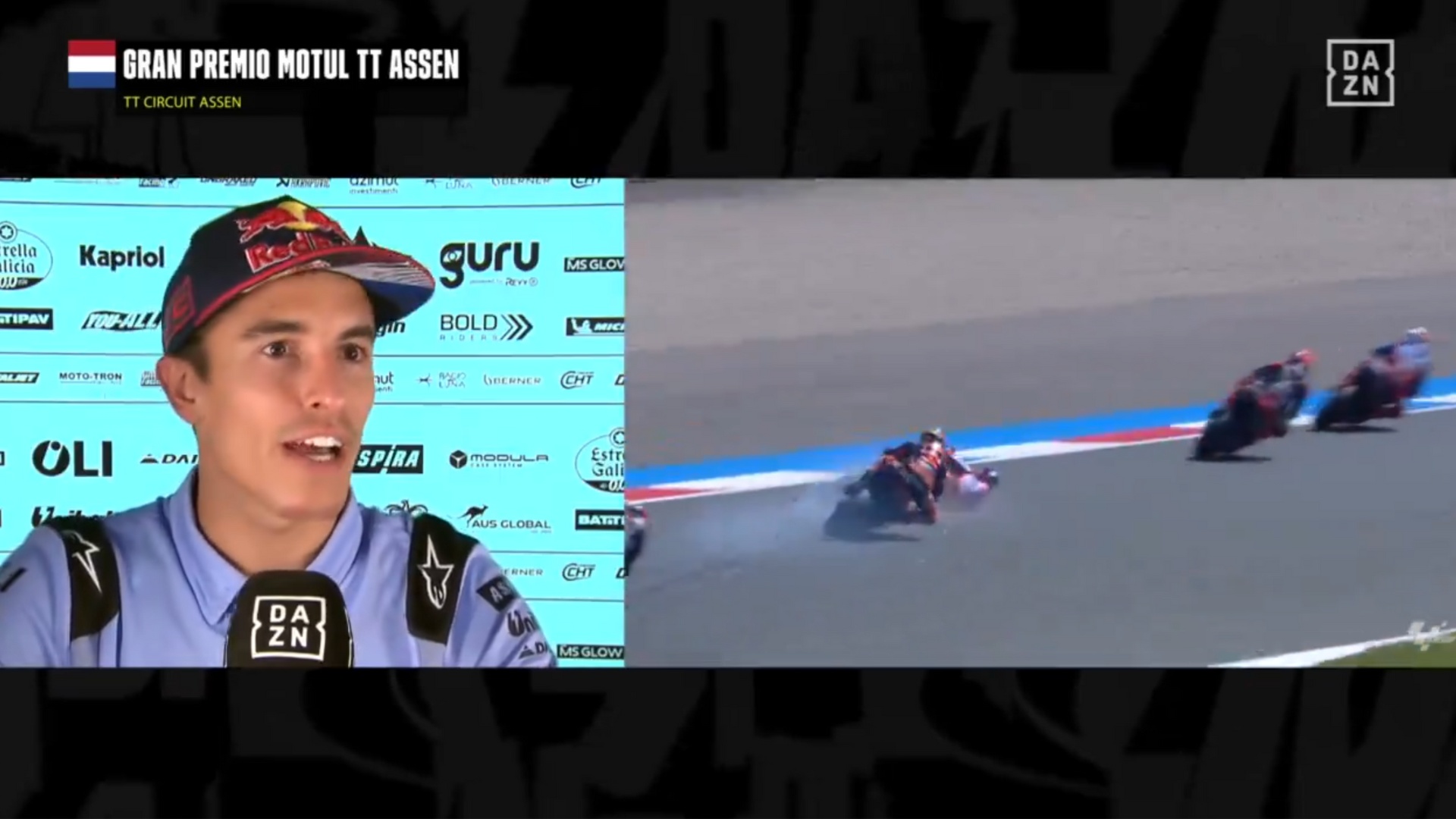 Marc Márquez y su anécdota con las deslizaderas en el GP de Holanda ... Marc Márquez y su anécdota con las deslizaderas en el GP de Holanda ...