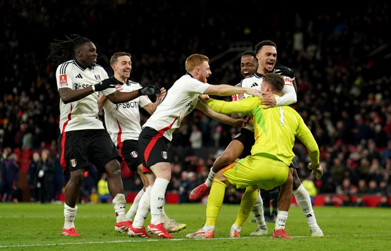 'We had a bit of fortune in the penalties' - Fulham defeat Manchester United in fifth round of ...