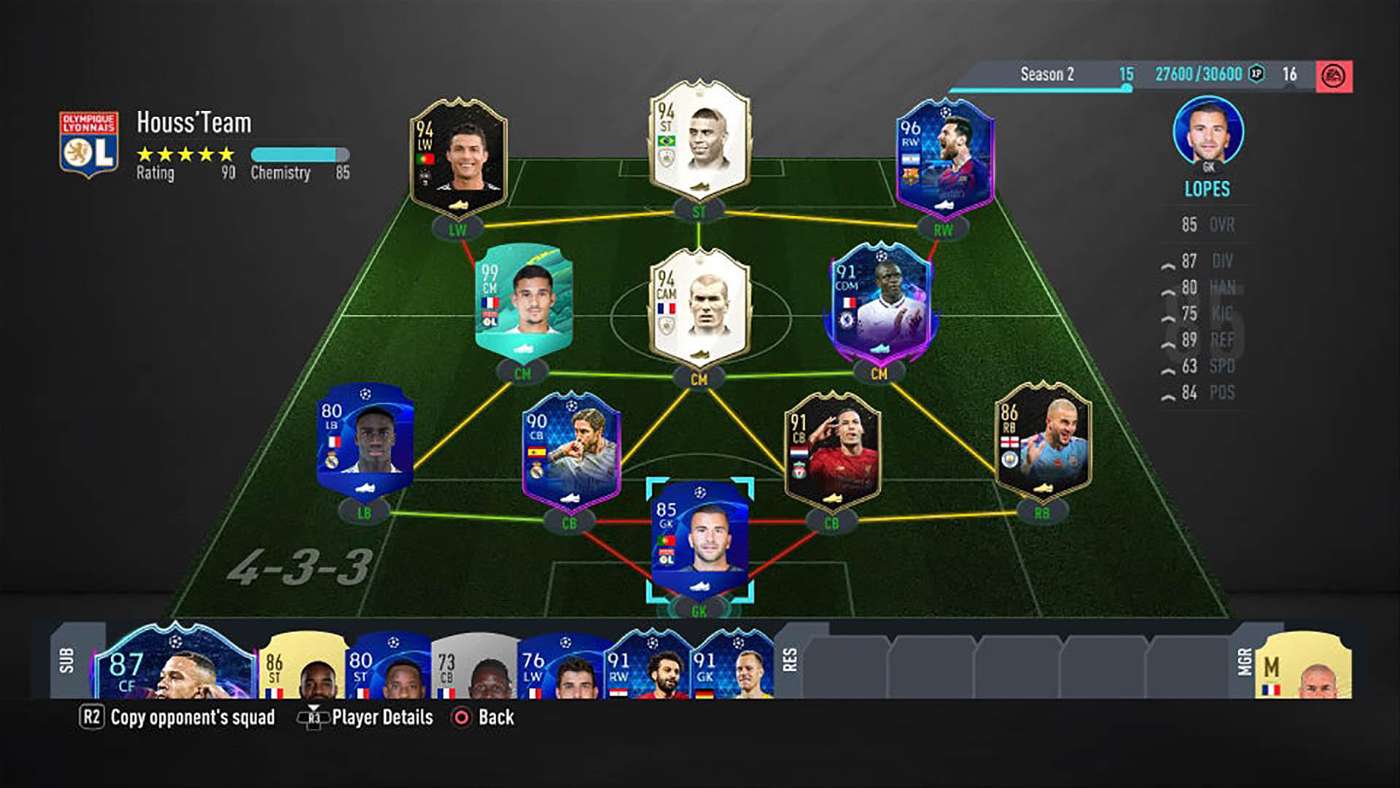 FIFA 20 Ultimate Team: The real-life FIFA teams of Van Dijk, Sancho ...