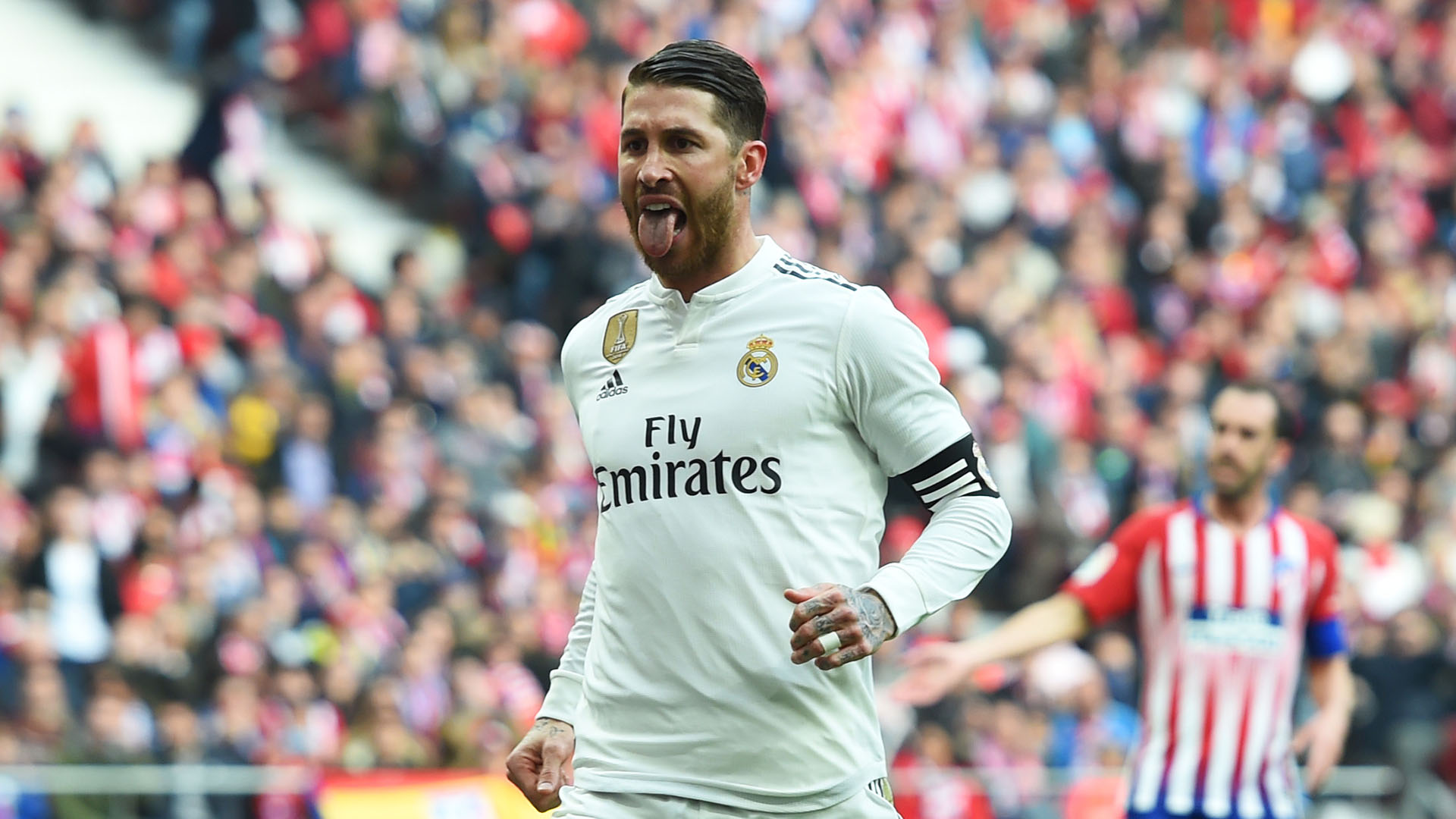 Ramos sets season scoring record in firing Real Madrid to derby victory ...