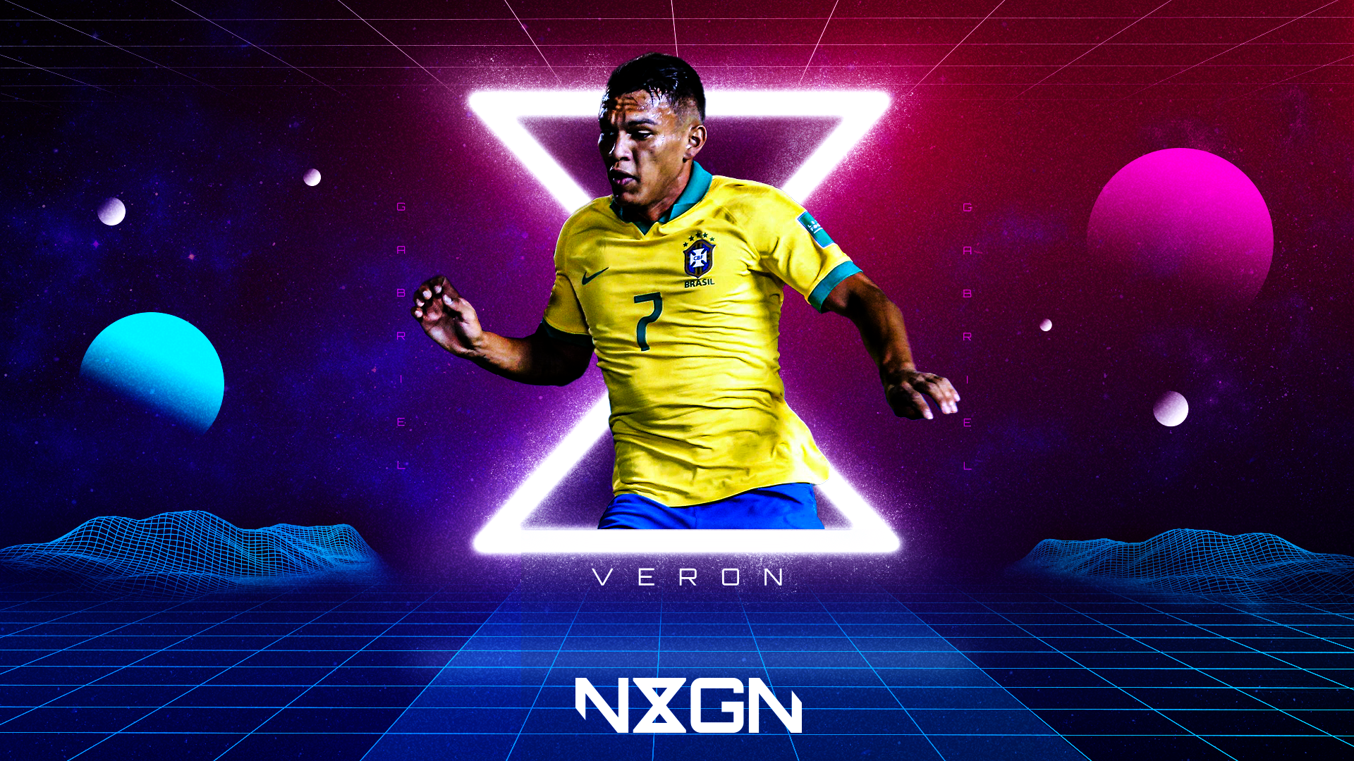 Gabriel Veron: Brazil's teenage star named after an Argentina legend ...