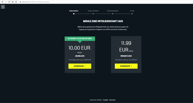 Dazn Login