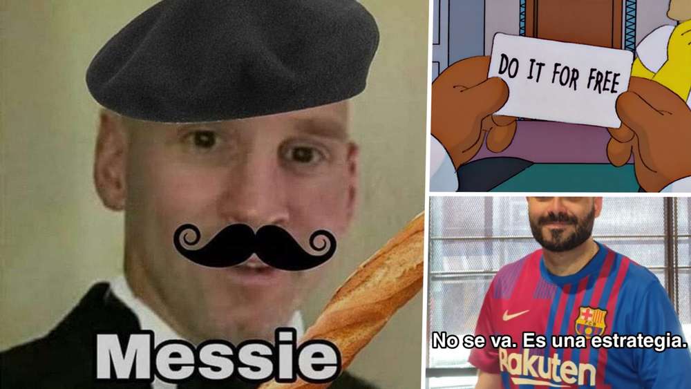 Los mejores memes de la salida de Messi de Barcelona y su llegada a PSG ...