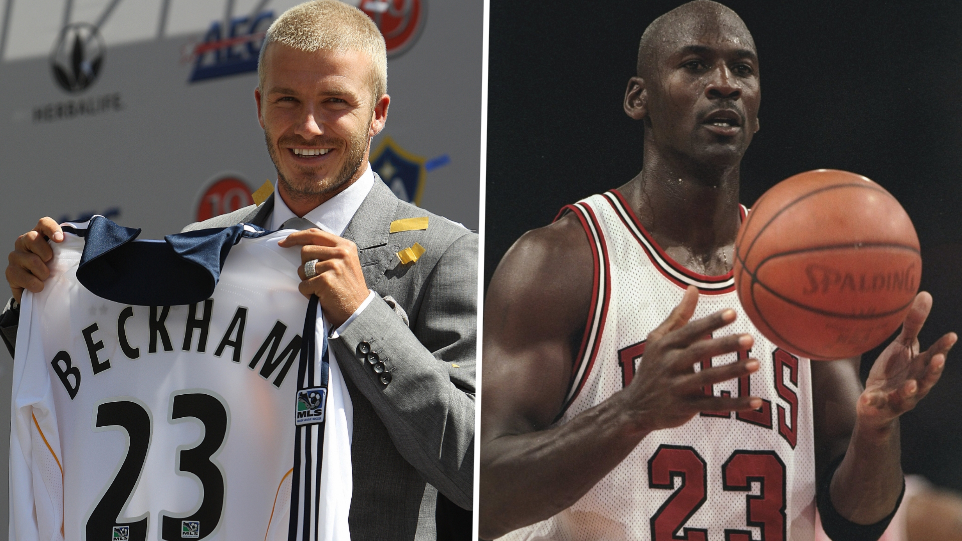 Why did David Beckham wear the No 23 at Real Madrid and LA Galaxy ...