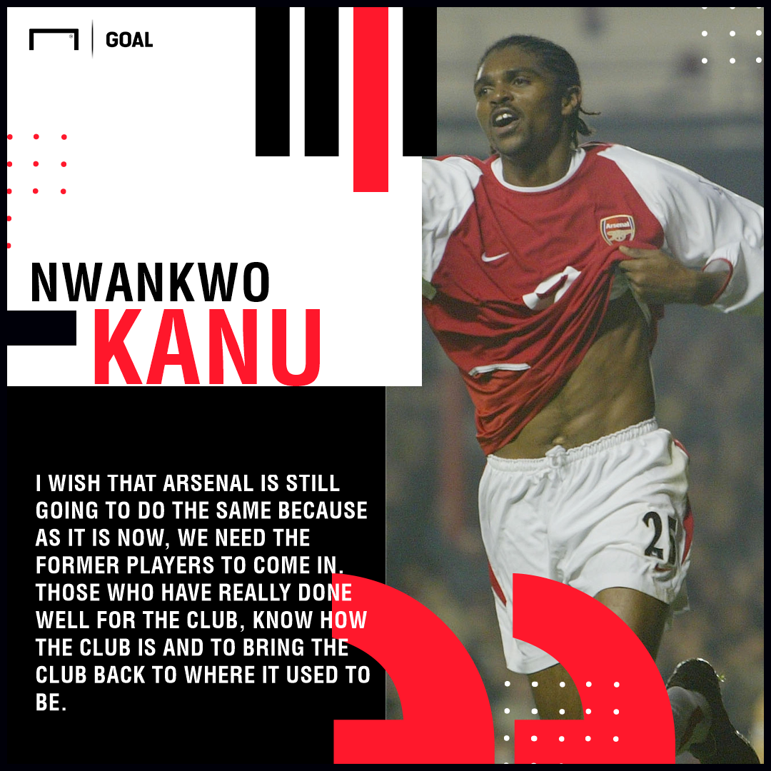 Nwankwo Kanu wants Arsenal to emulate Chelsea and appoint a former ...
