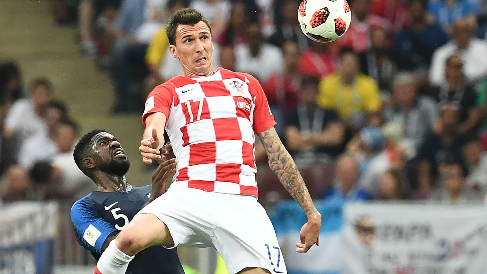 World Cup final: Mario Mandzukic makes history with Croatia own goal ...