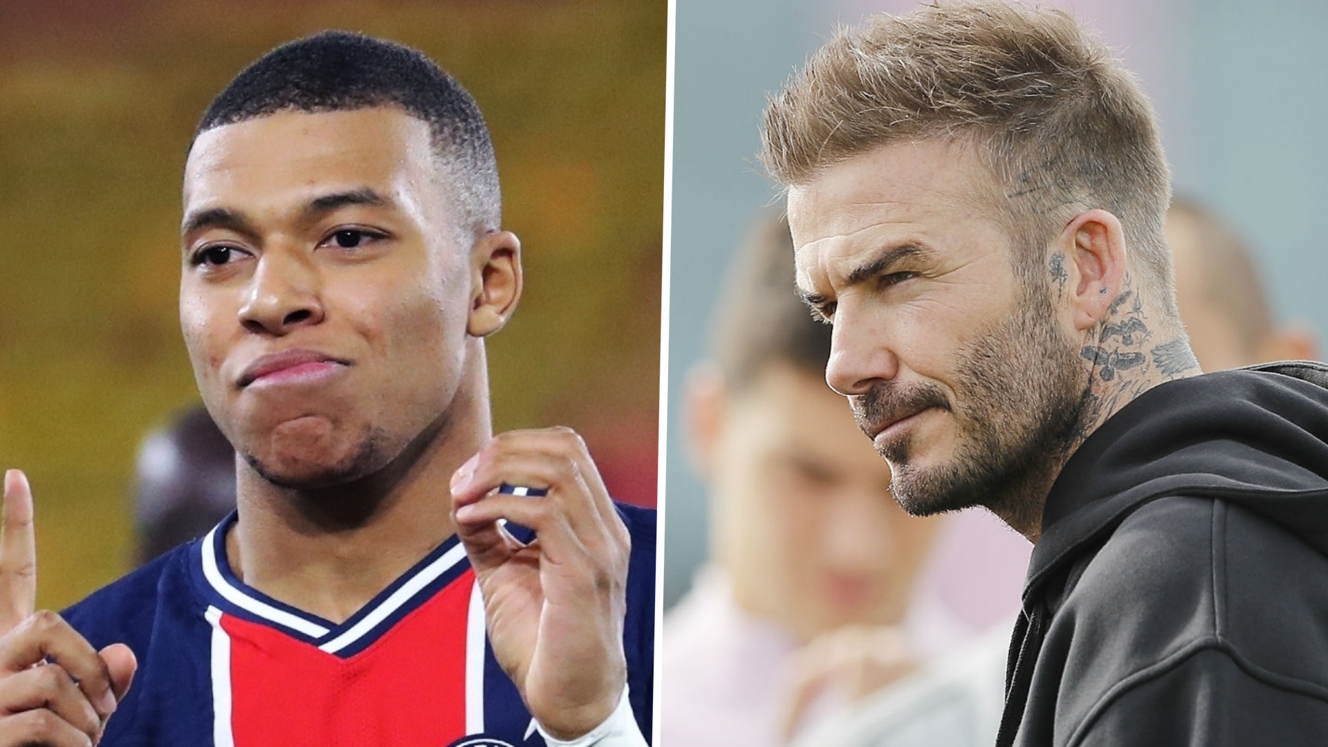 'Playing with Mbappe would've been a dream' - Beckham lauds PSG ...