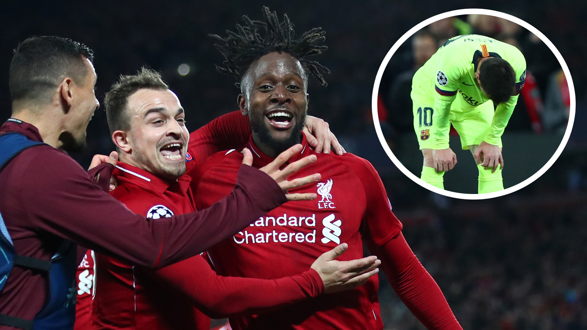 Liverpool 4-0 Barcelona: Divock Origi upstages Lionel Messi as Reds ...
