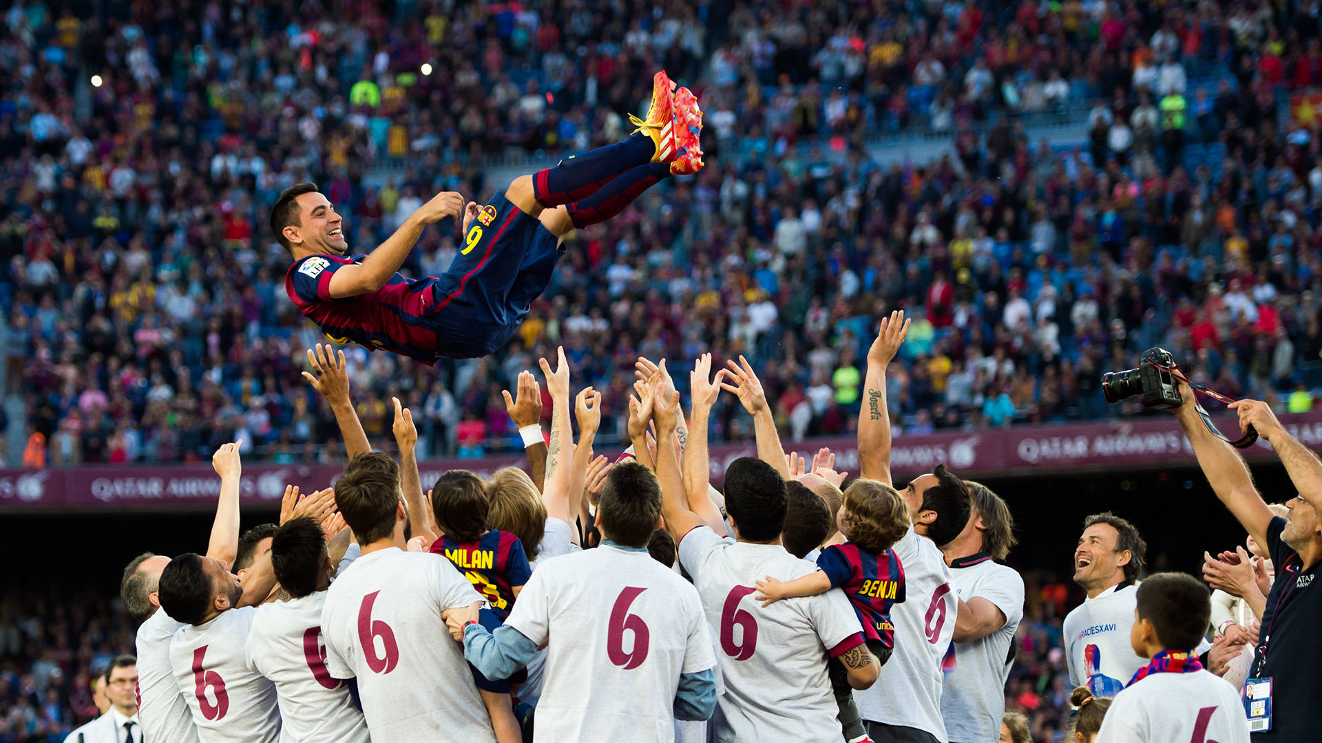 Xavi retirement: Farewell to the 'windscreen wiper' that became a ...