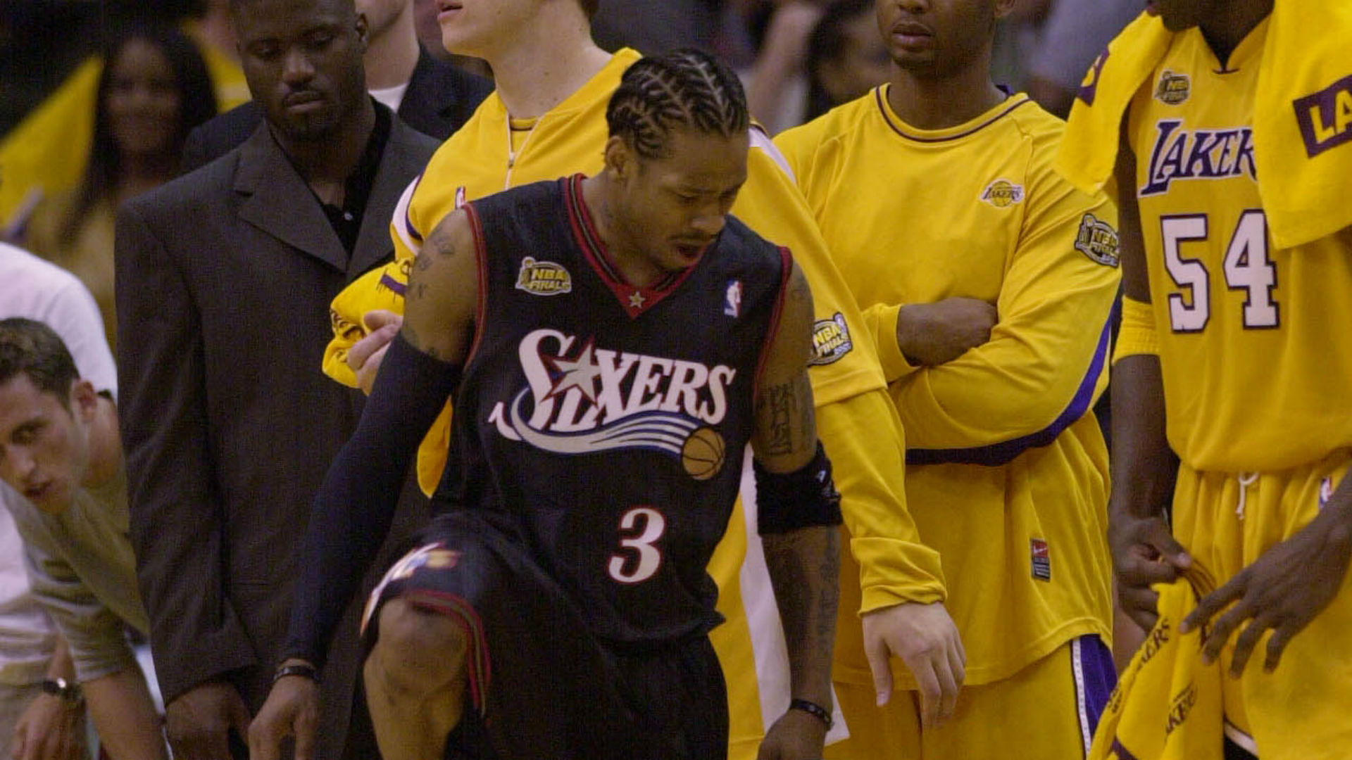 How Allen Iverson's legendary NBA Finals moment connected two young ...