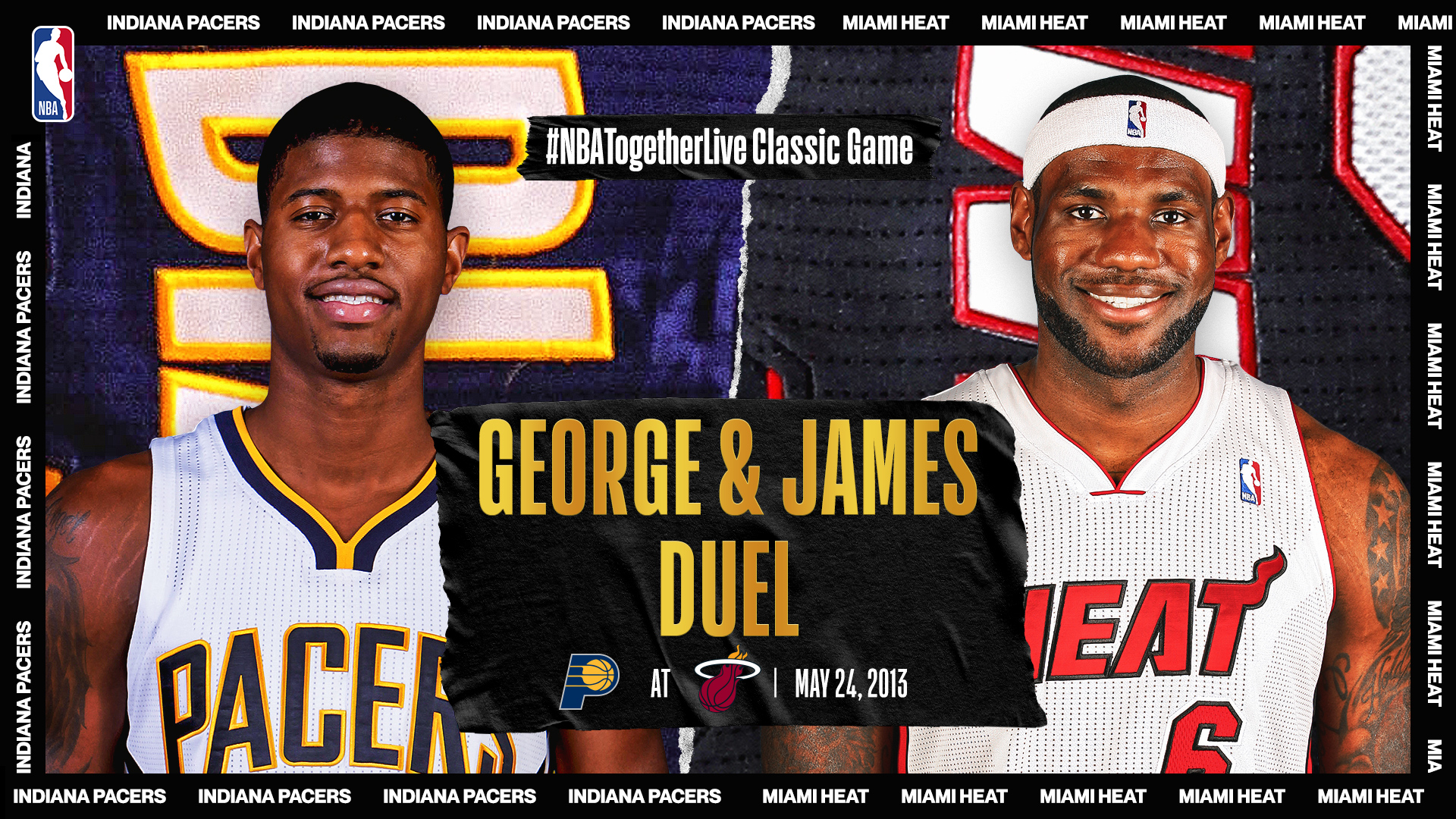 #NBATogetherLive: Paul George and LeBron James duel in 2013 Eastern ...