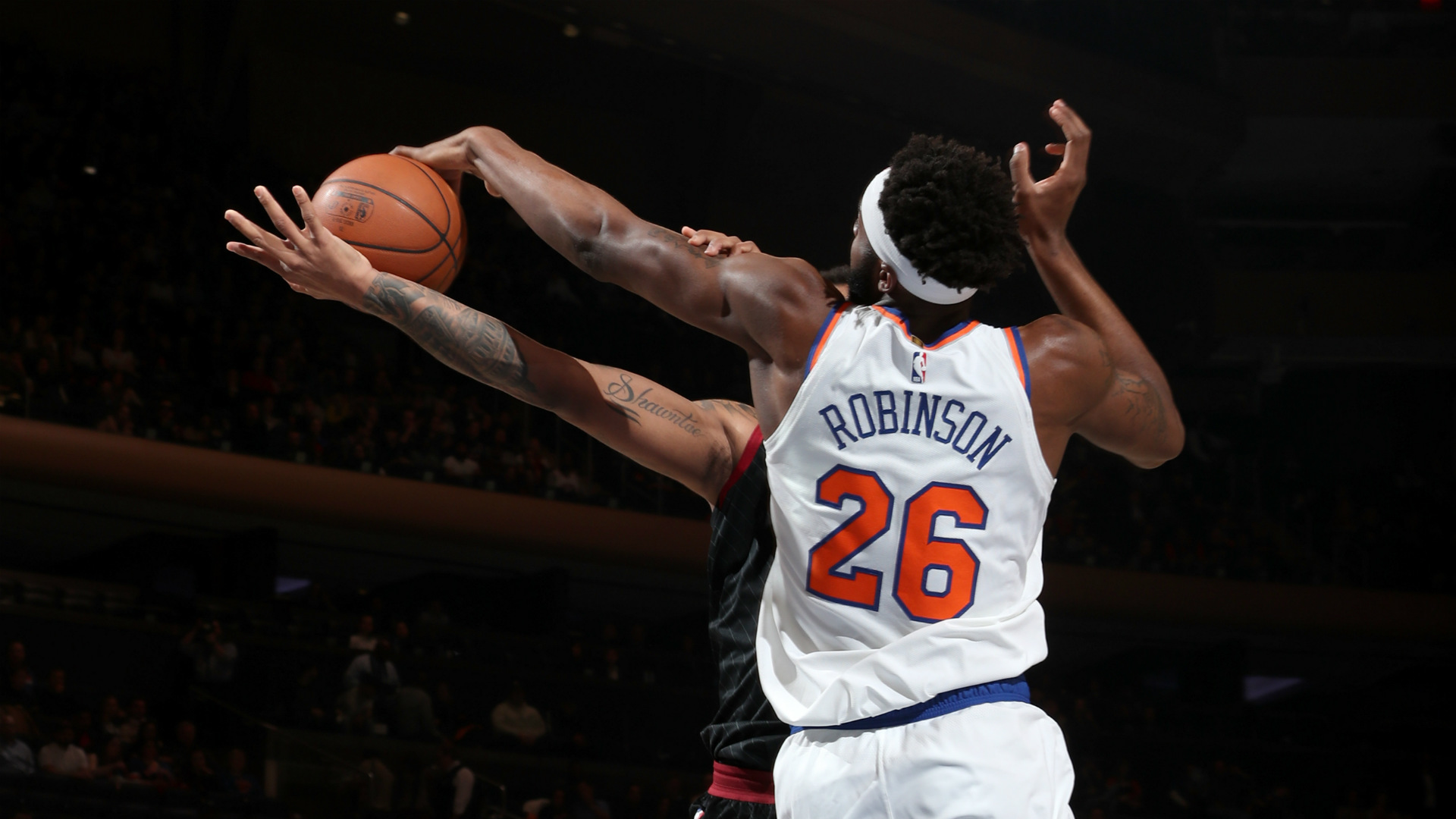 Mitchell Robinson isn't crazy to think he could average six blocks per ...