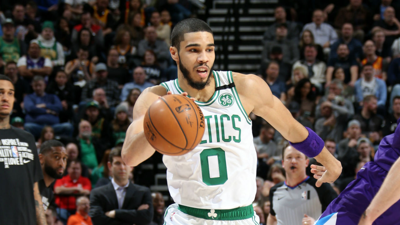 Jayson Tatum and Donovan Mitchell put on a show; Boston Celtics hand ...