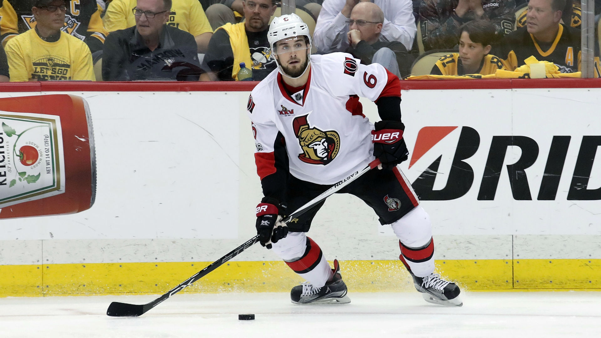 Wideman of Senators rips hamstring, out 'weeks' | Sporting News Canada