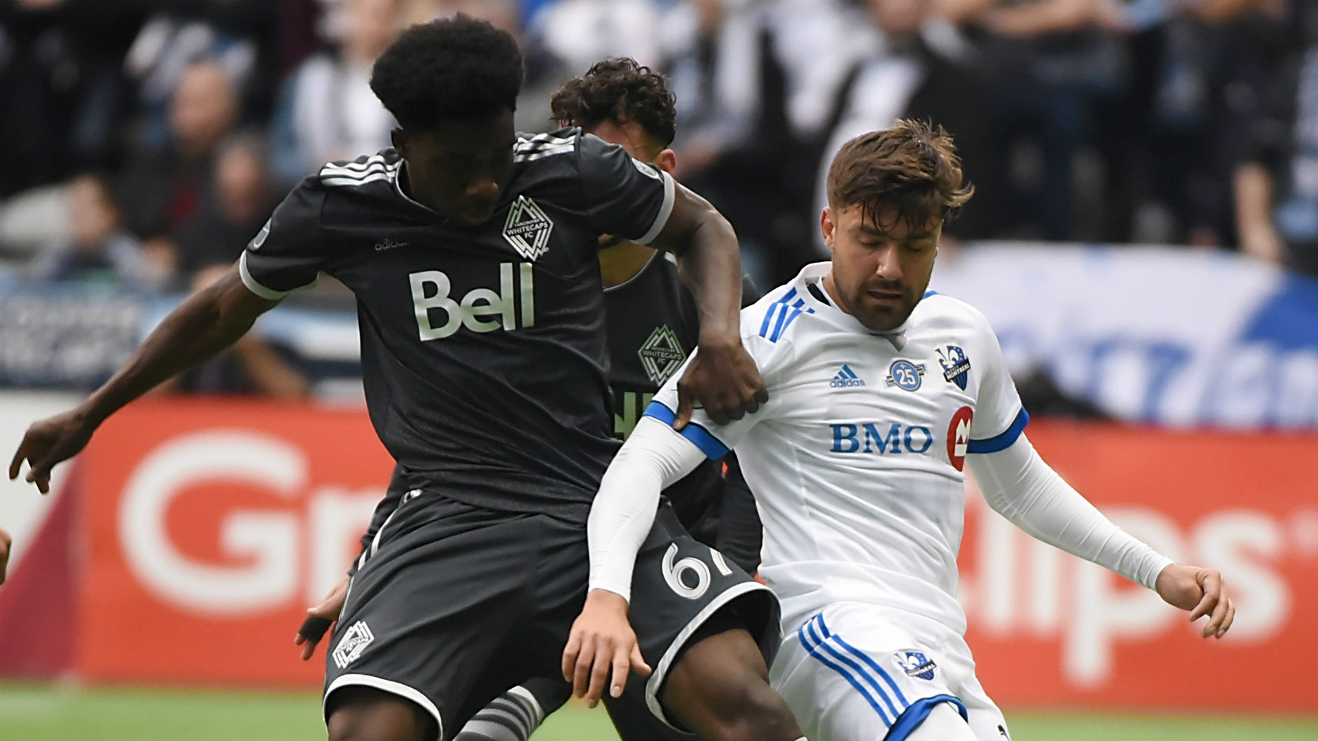 Alphonso Davies scores first MLS goal in Whitecaps win over Impact ...