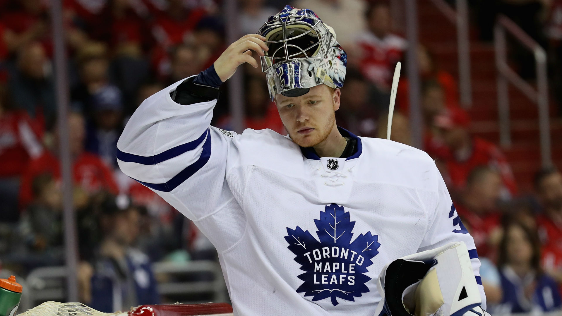 Frederik Andersen makes 47 saves in Leafs win over Flames | Sporting ...