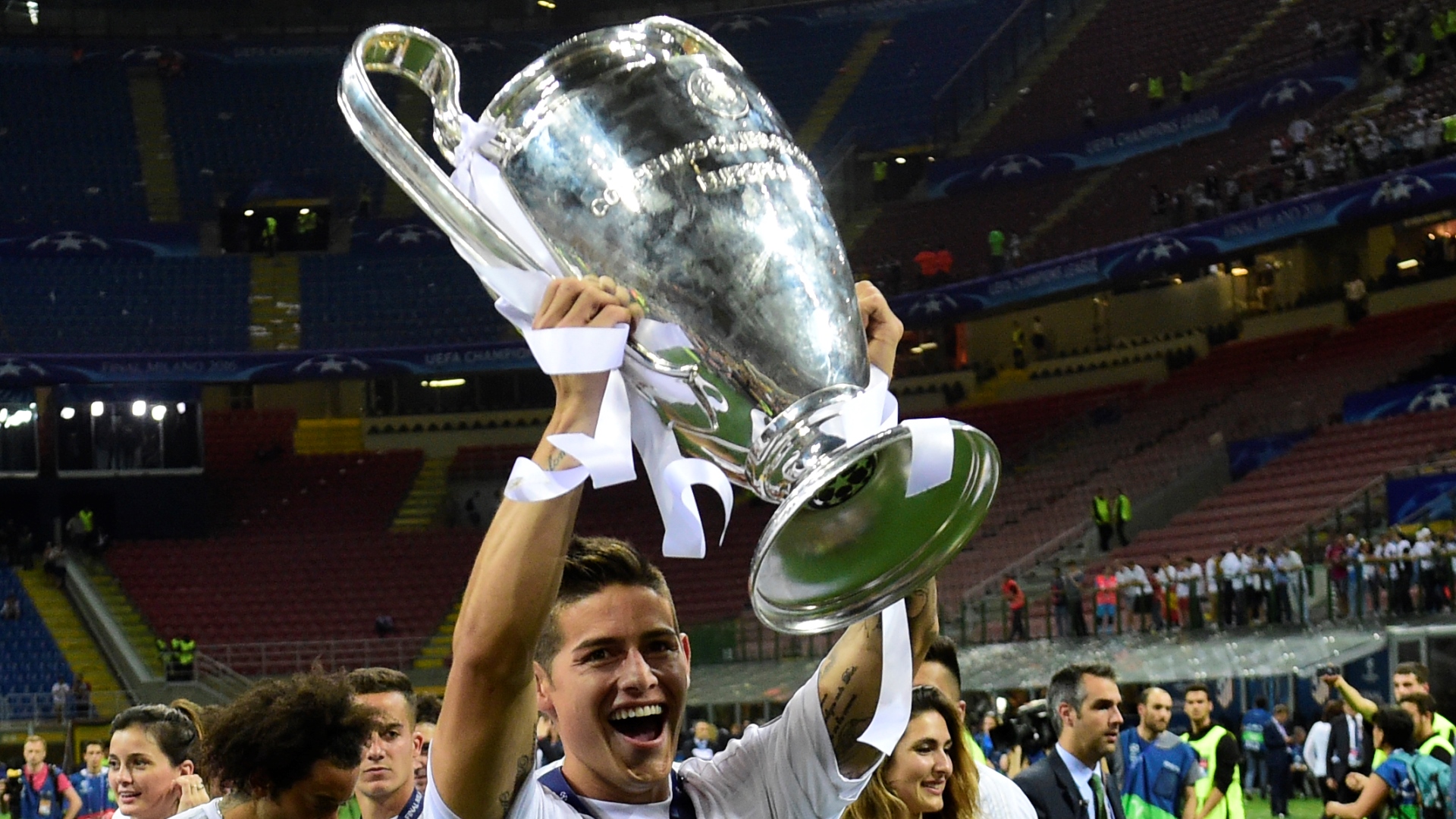 James Rodriguez Celebration