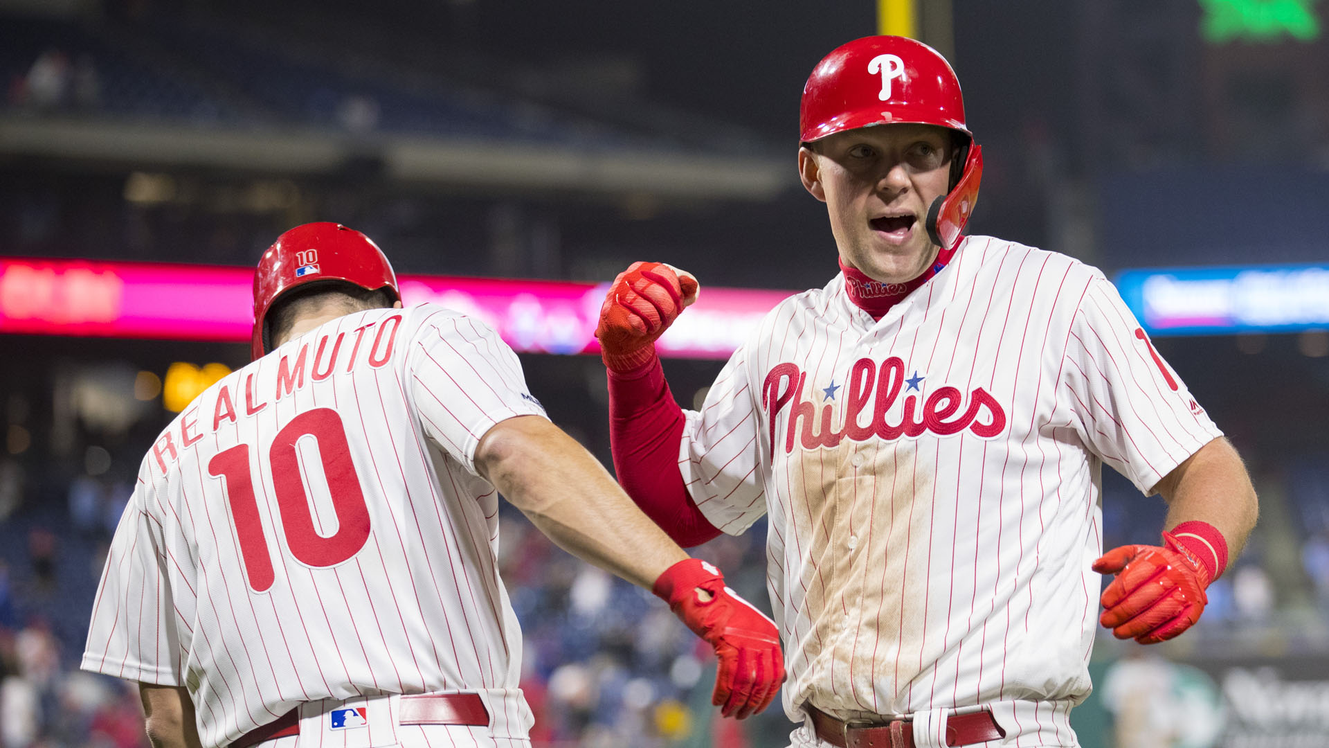 Rhys Hoskins fastest Philly to 10 home runs since 2009 | Sporting News