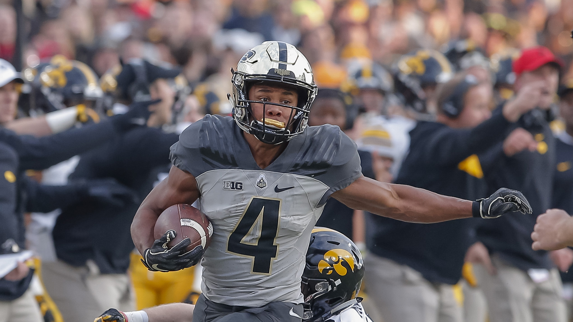 Rondale Moore injury update: Purdue star receiver (leg) carted to ...