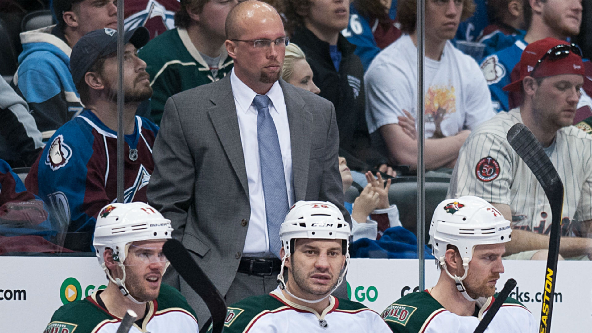 Wild coach Mike Yeo flips out in practice, storms off ice | Sporting ...