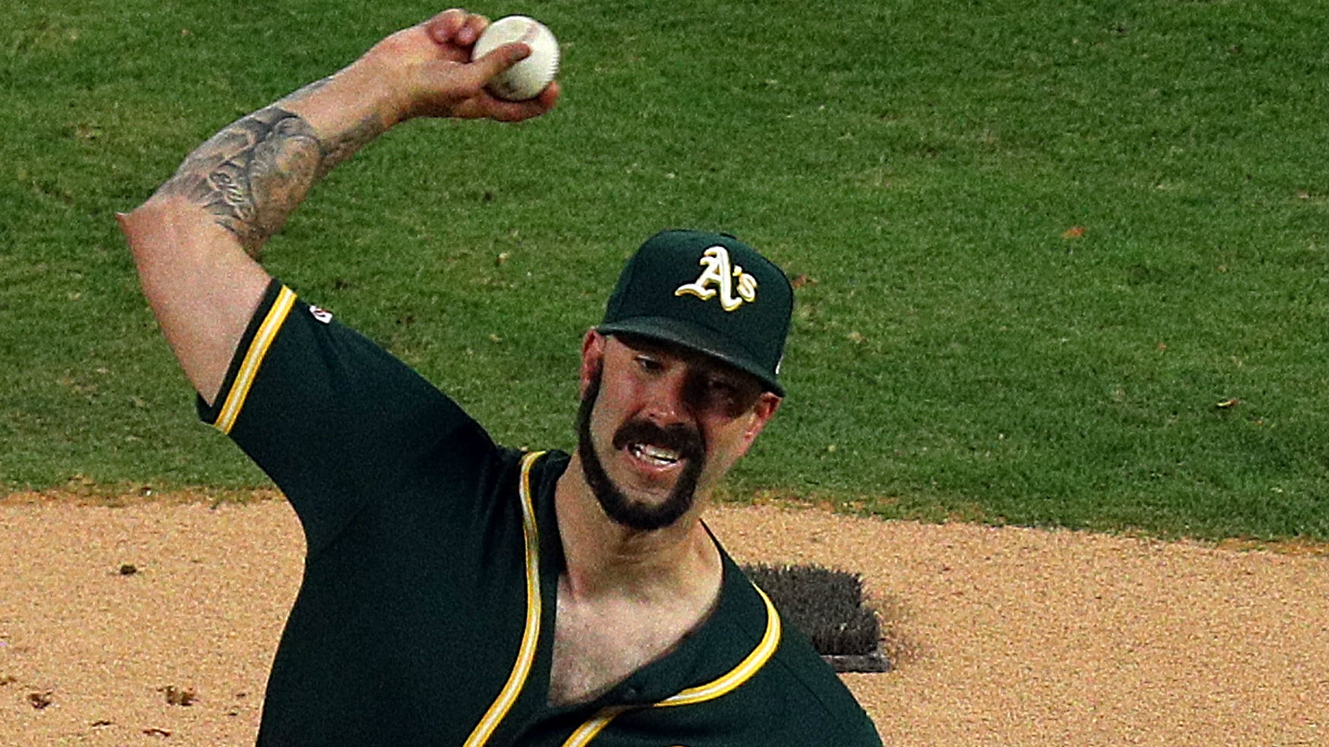 Athletics' Mike Fiers, now clean shaven, reveals story behind bizarre ...