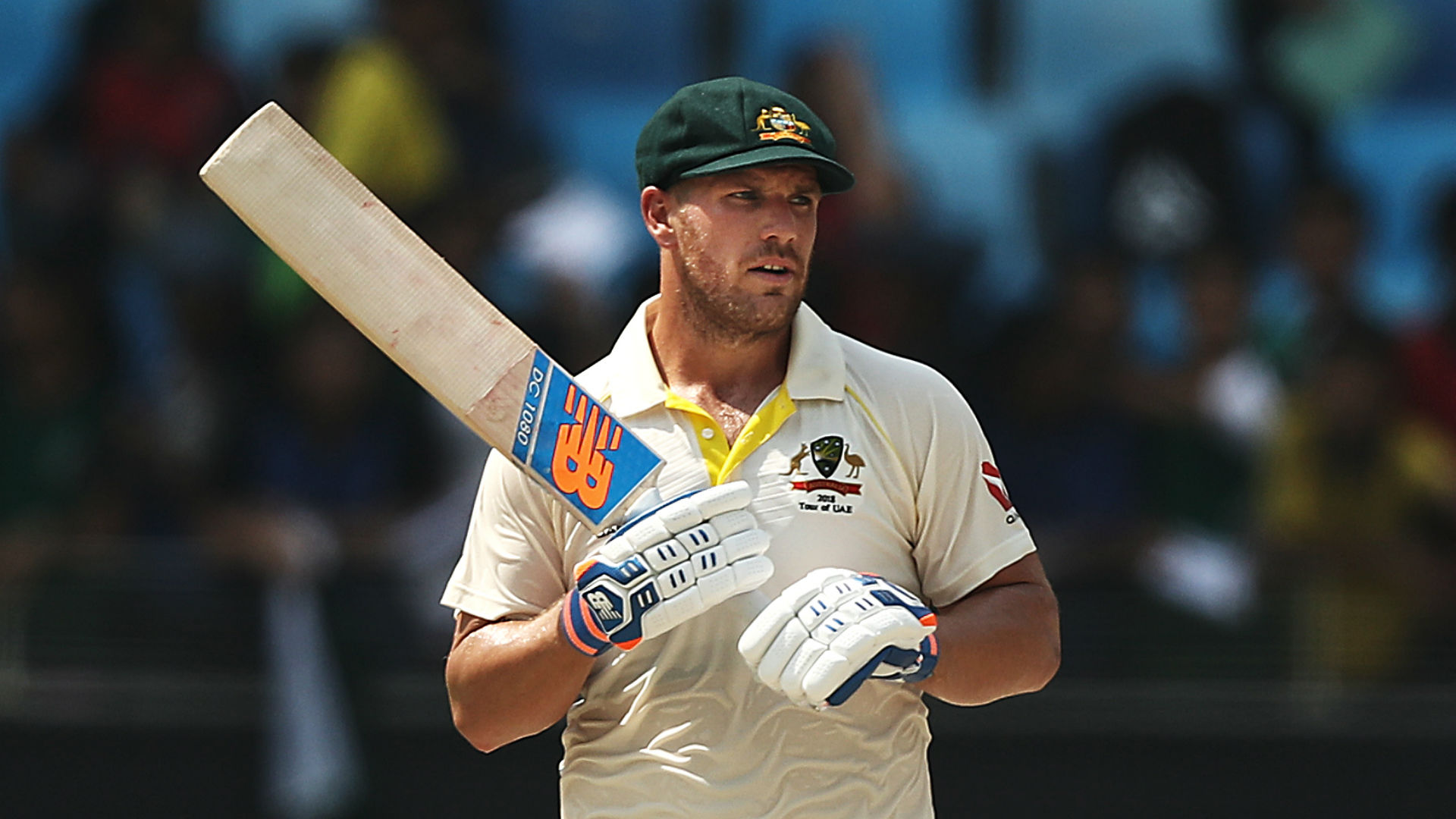 Pakistan v Australia: Aaron Finch out for 62 on Test debut | Sporting ...