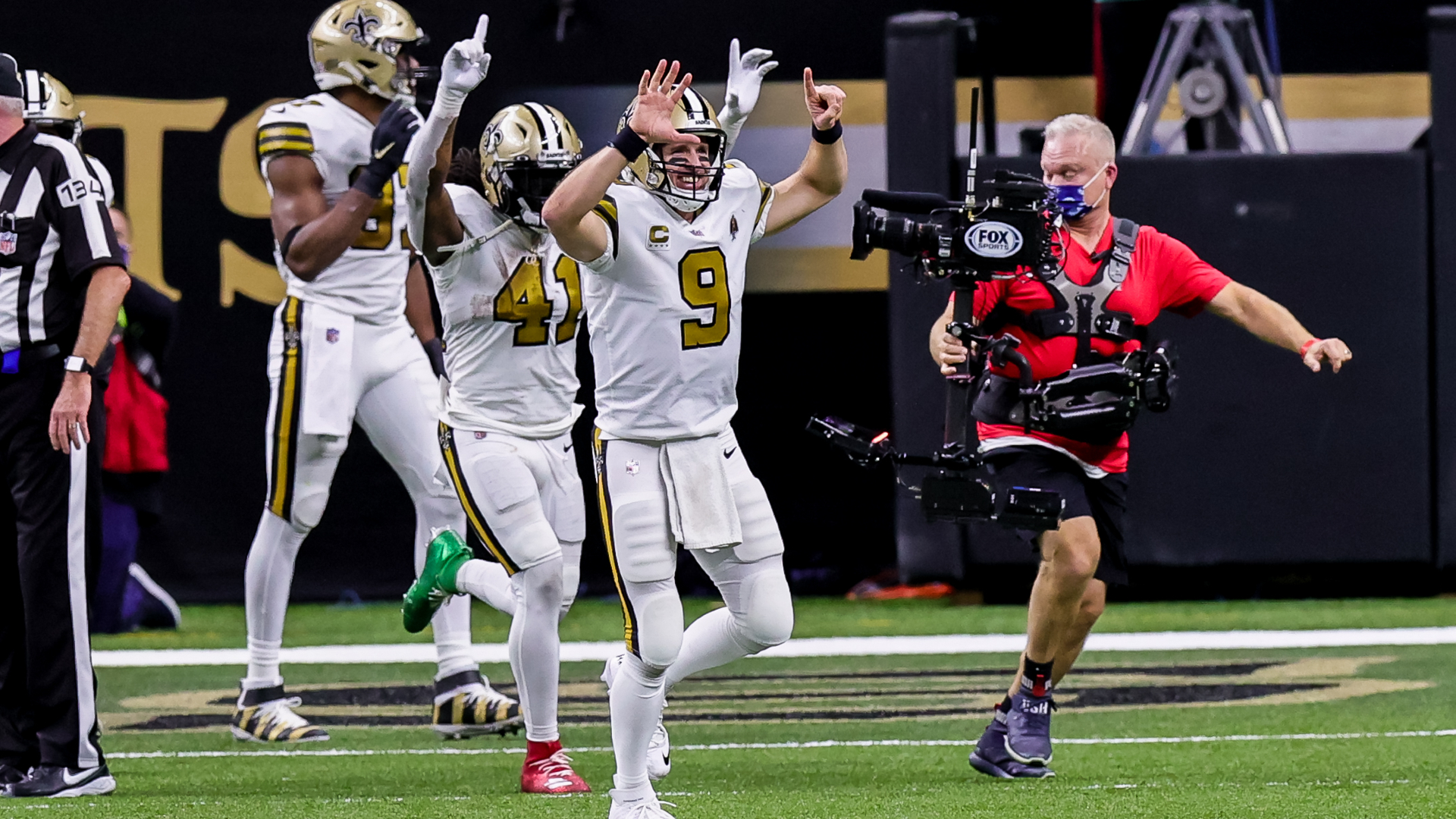 Drew Brees hails 'astounding' Alvin Kamara performance after six TDs ...
