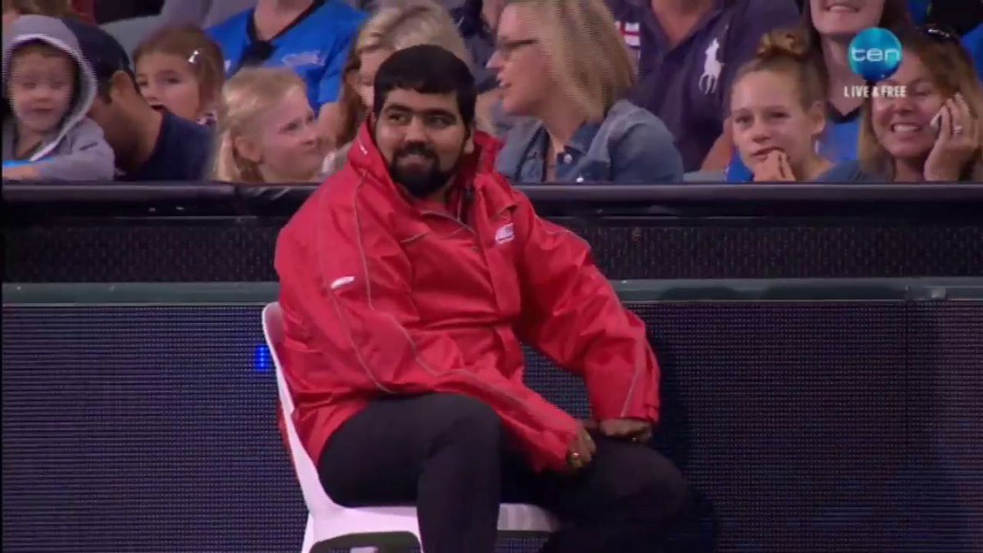 WATCH: 'Security Sam' gains instant fame after cool catch | Sporting ...