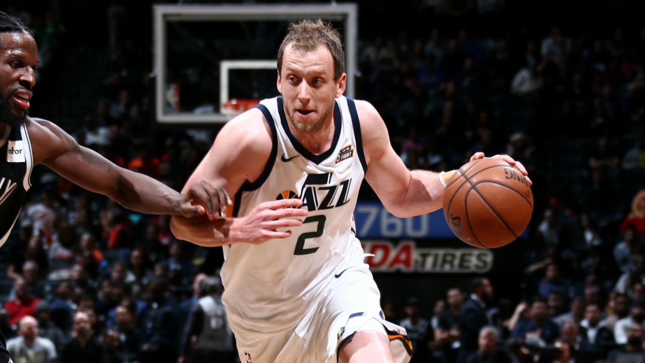 WATCH: Joe Ingles perfect from the field in loss to Brooklyn | NBA.com ...